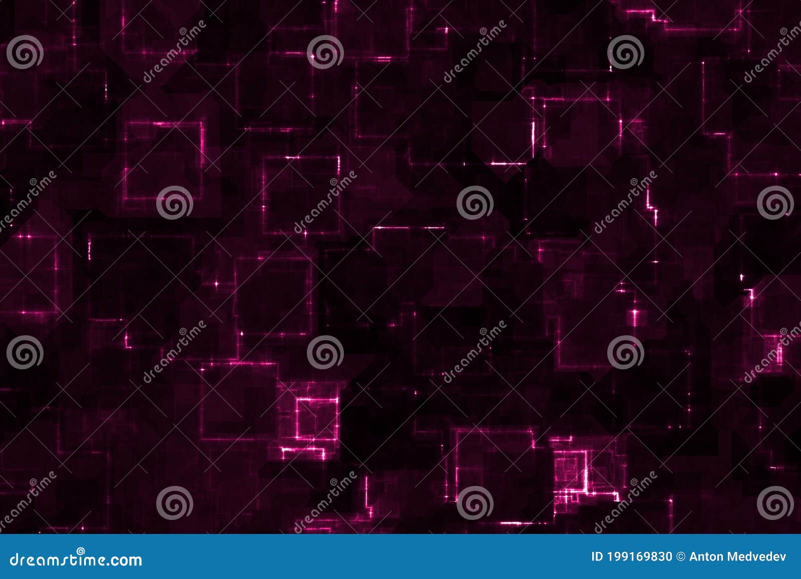 Design Modern Pink Hi-tech Electronic Glowing Computer Graphics Texture ...