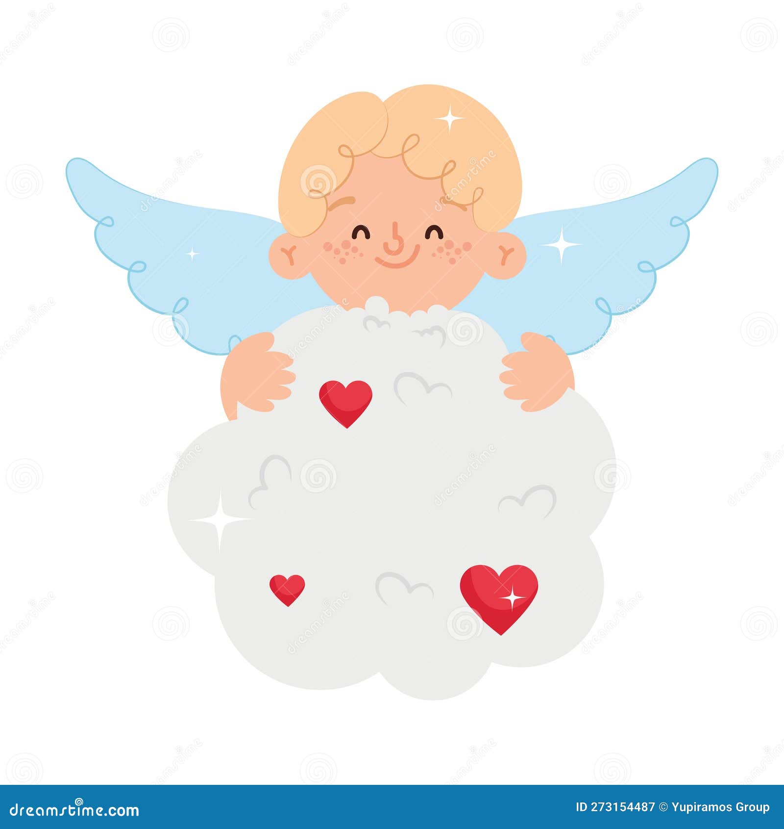 Cute cupid icon image stock vector. Illustration of date - 273154487