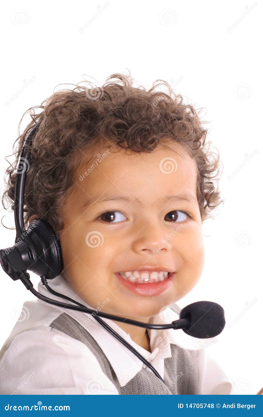 Cute customer service stock photo. Image of look, headset - 14705748