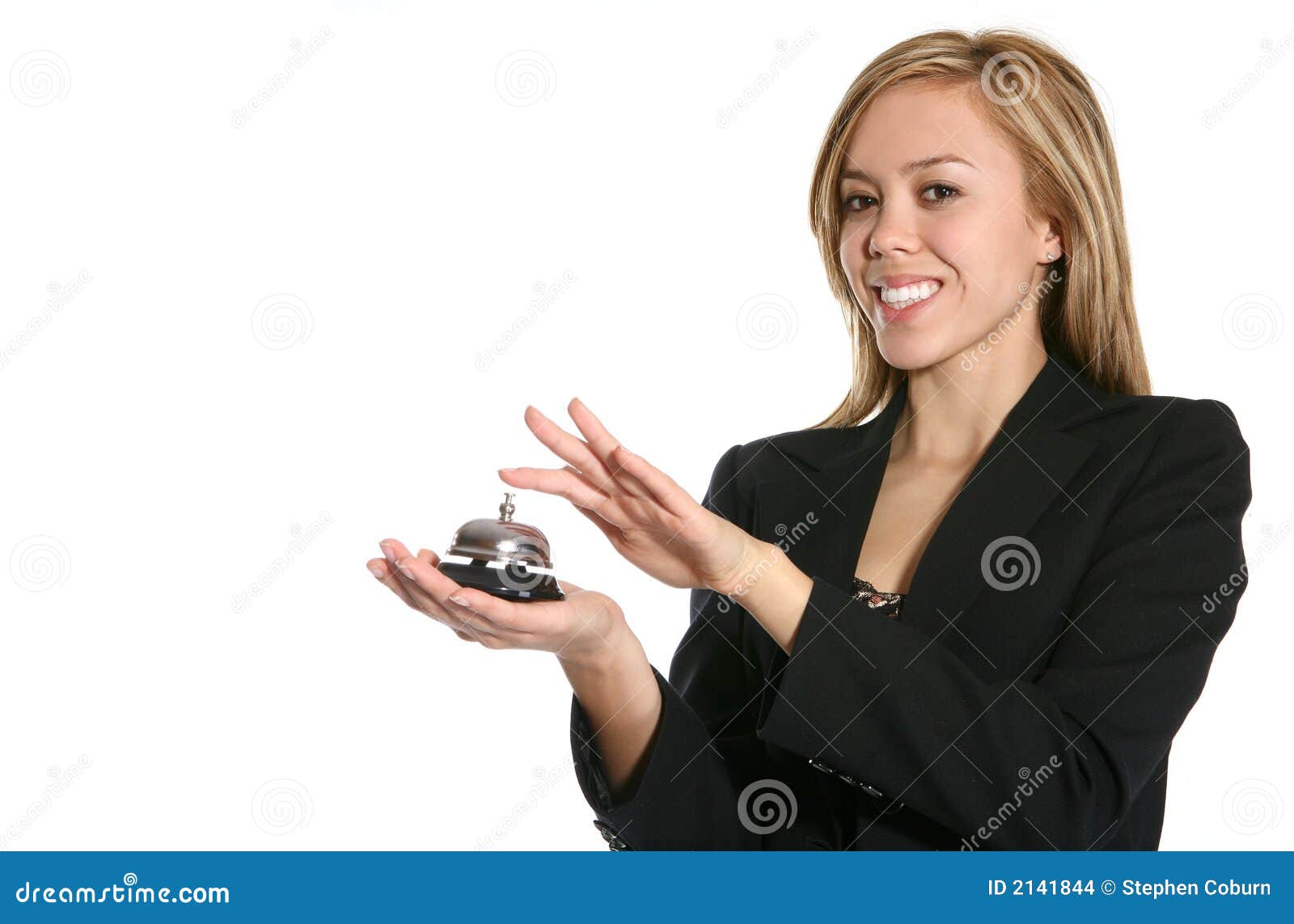 Cute Customer Service Woman Stock Photo - Image of communicate ...