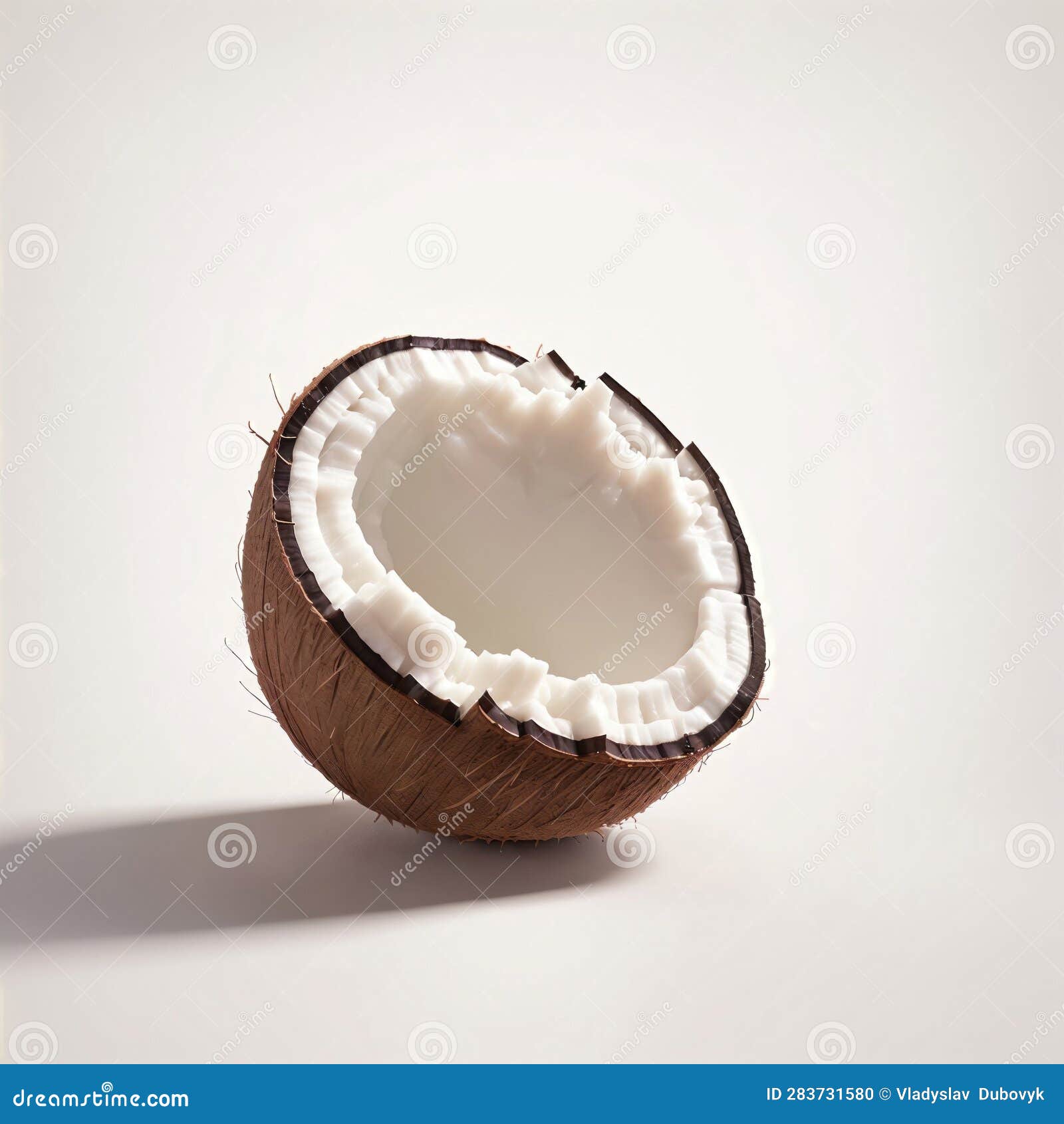Cutted Coconut Stock Illustrations – 39 Cutted Coconut Stock ...