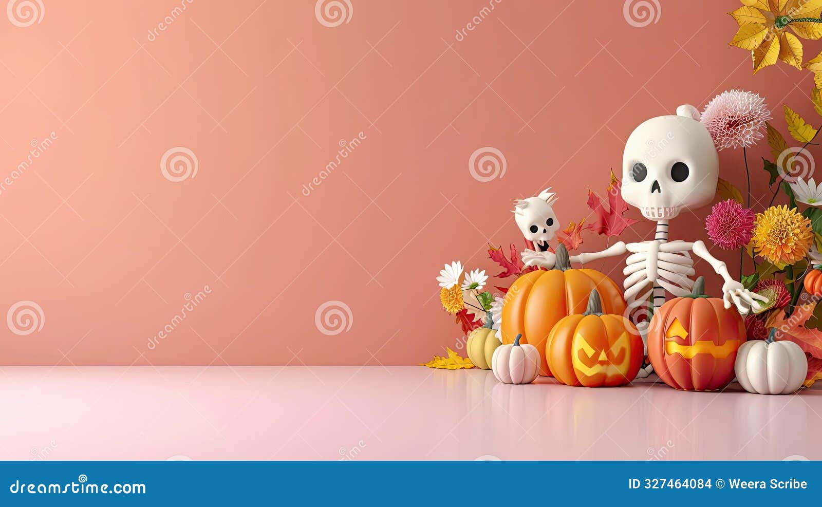 A Cartoon Skeleton With A Chicken Head And Legs. | CartoonDealer.com ...