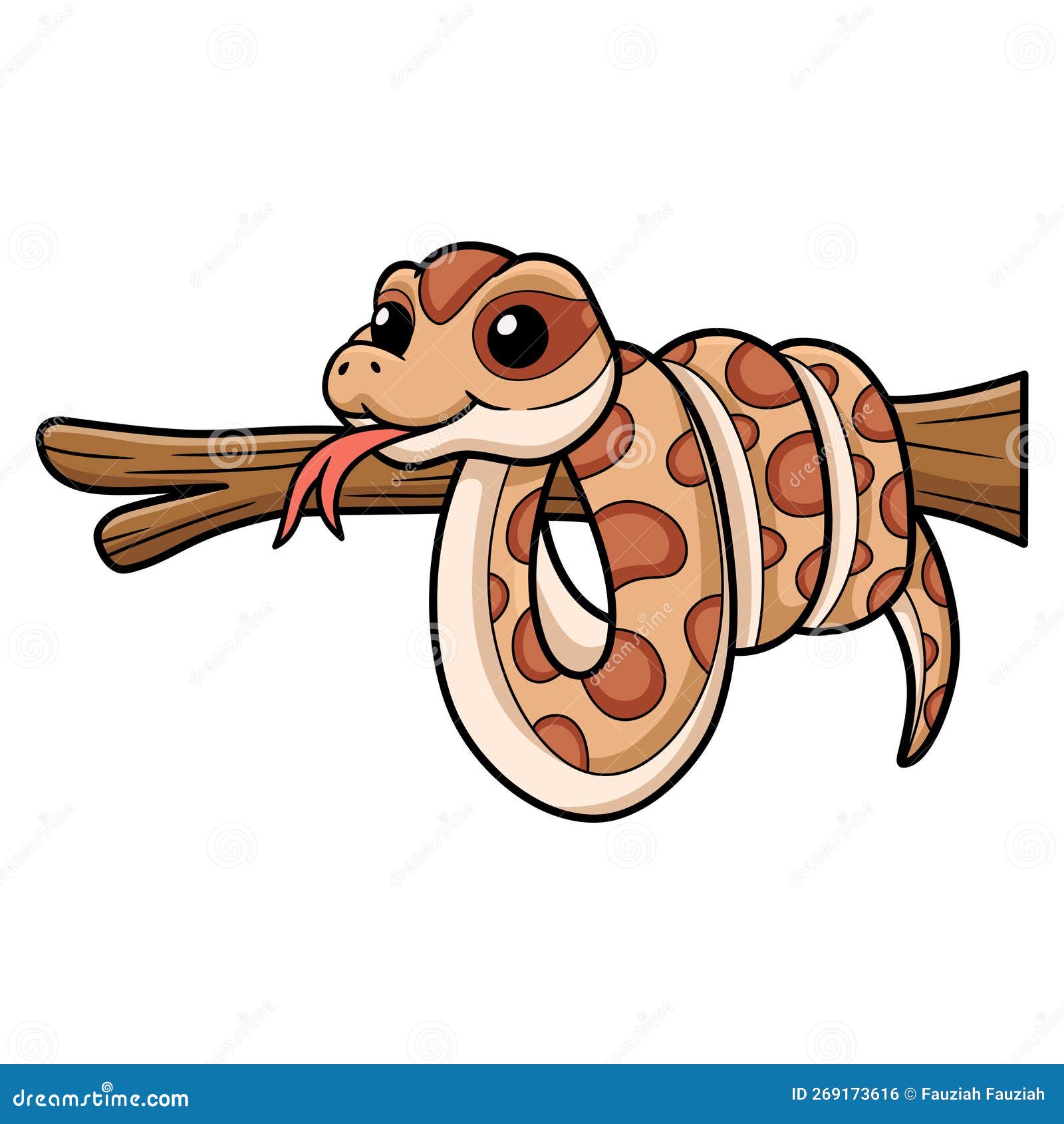 Russell's Viper In India's Lush Forests Stock Photo | CartoonDealer.com ...