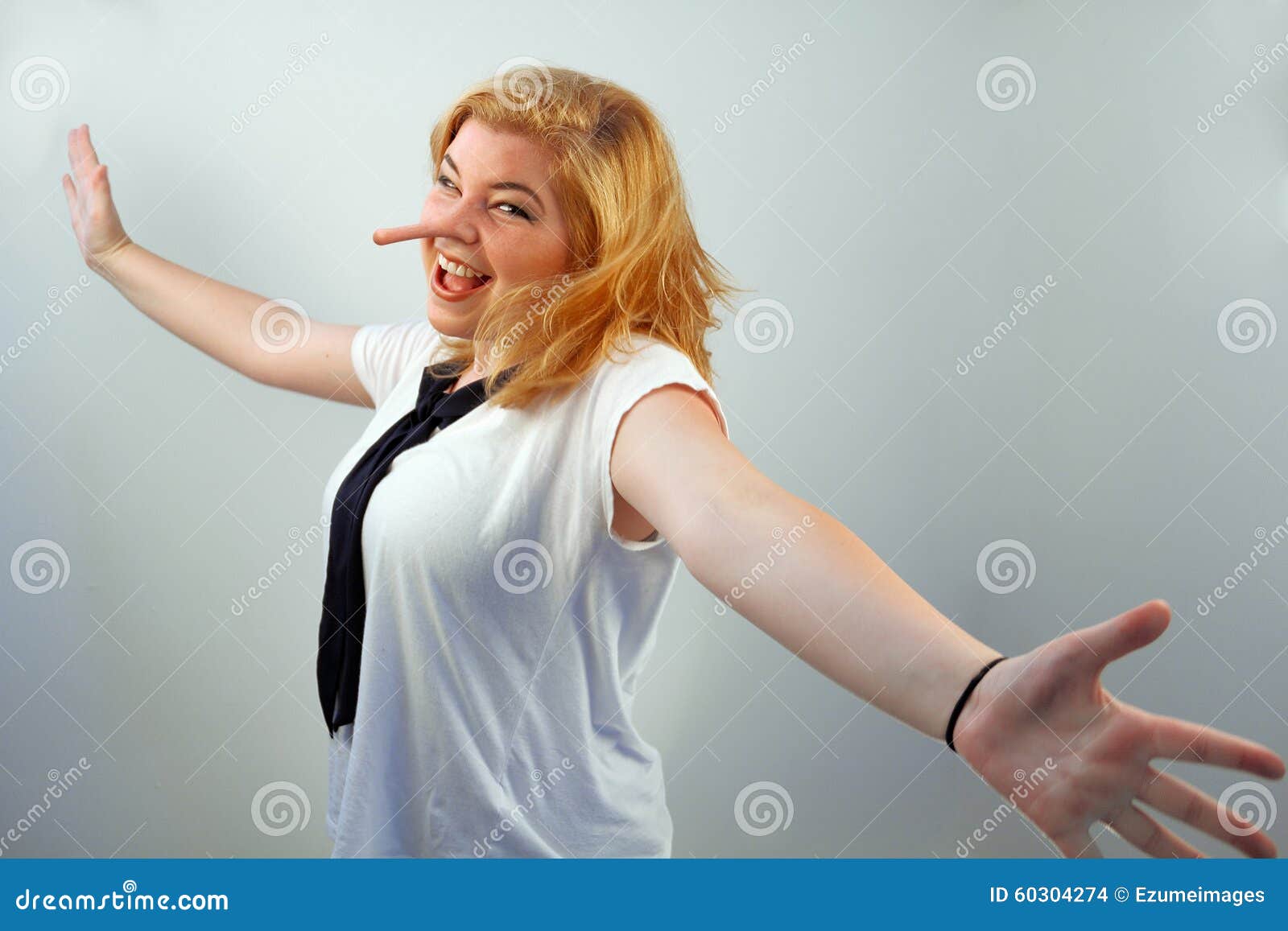Cute Dancing Liar stock photo. Image of playful, caucasian - 60304274