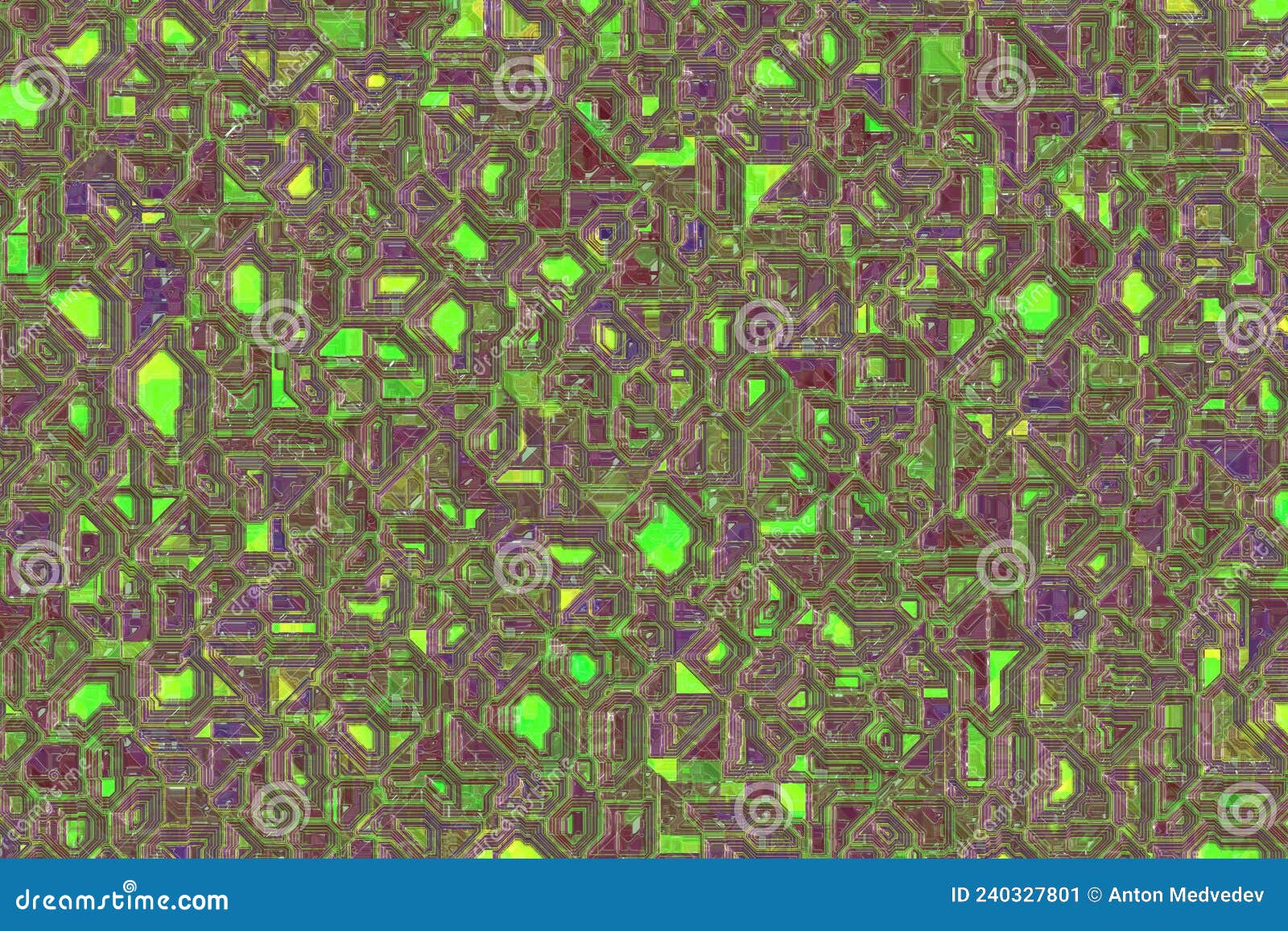 Artistic Amazing Digital Multi Colored Toxic Pattern Digital Graphics ...