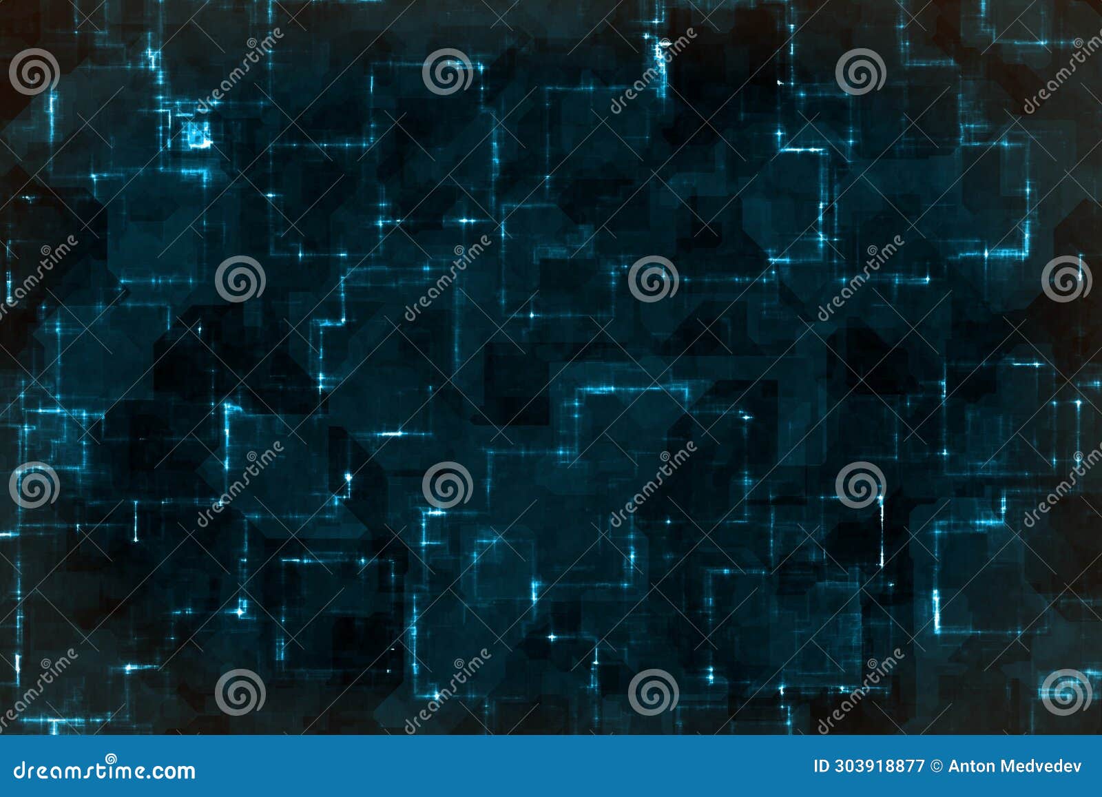 Cute Design Light Blue Techno Optic Shining Cg Backdrop Illustration ...