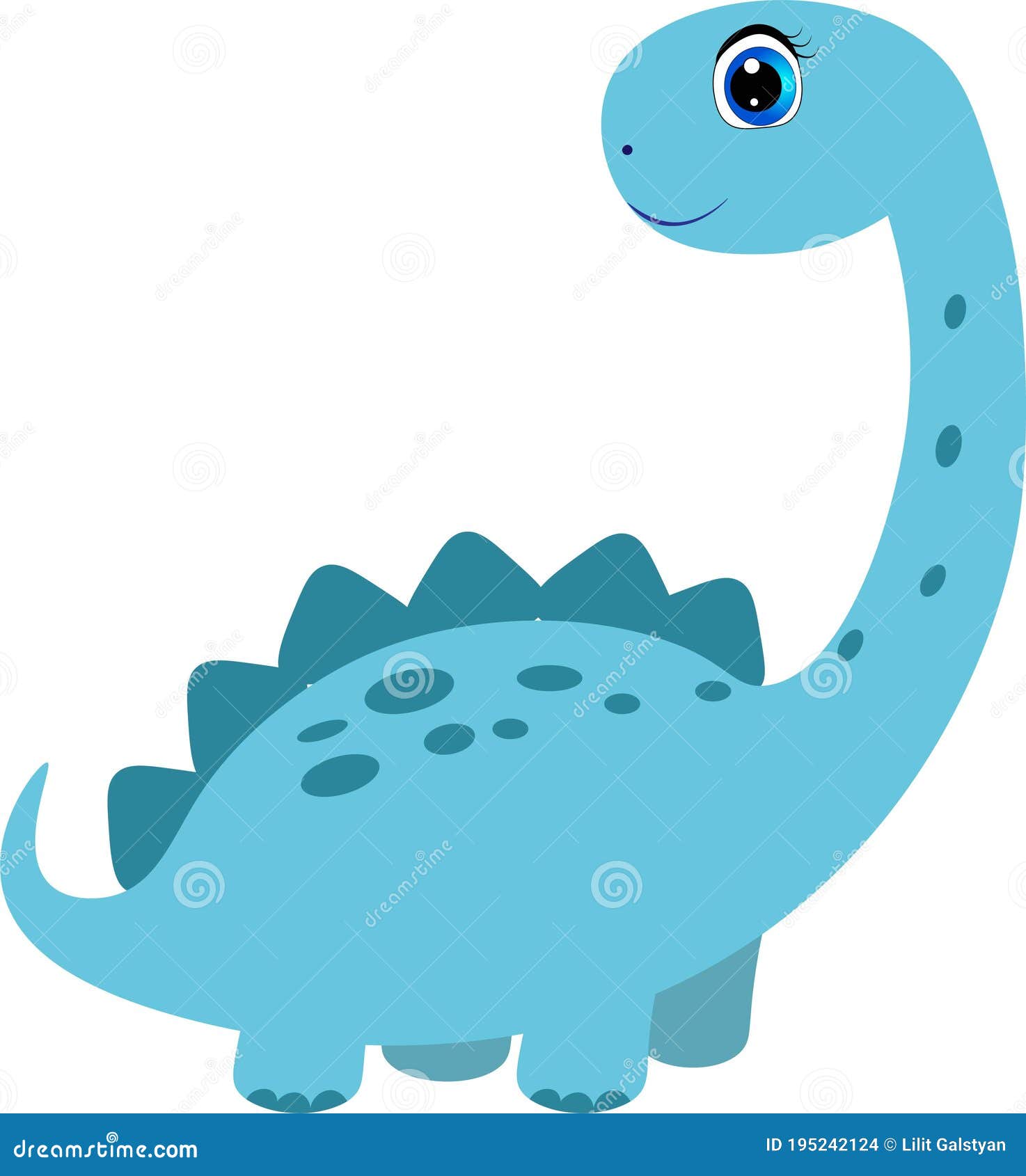 Cute Dinosaur Illustration, Cartoon Vector for Baby Print Stock Vector ... Cute Dinosaur Illustration, Cartoon Vector for Baby Print Stock Vector ...