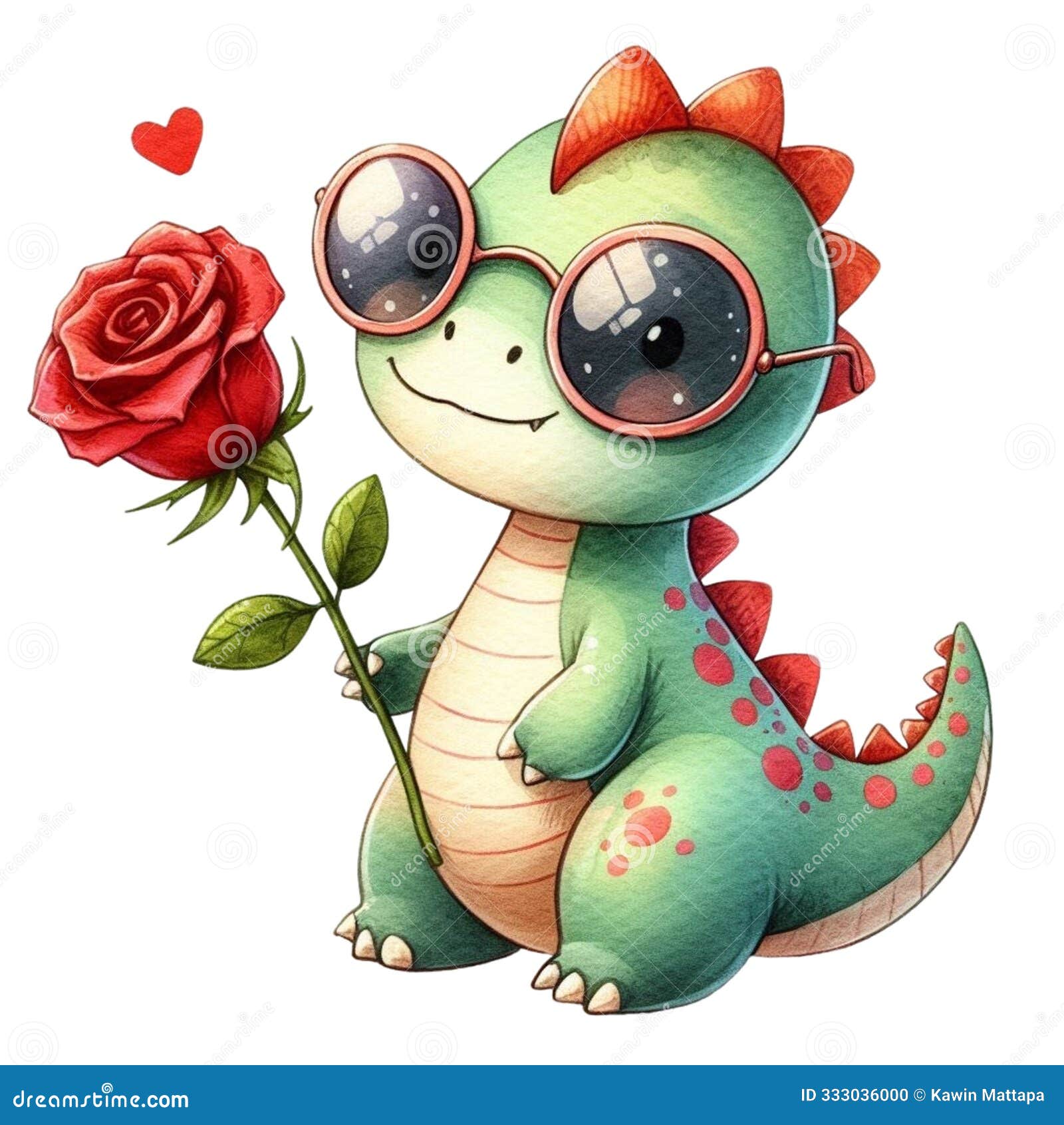 Cute Dinosaurs for Halloween Clipart Watercolor Stock Vector ...