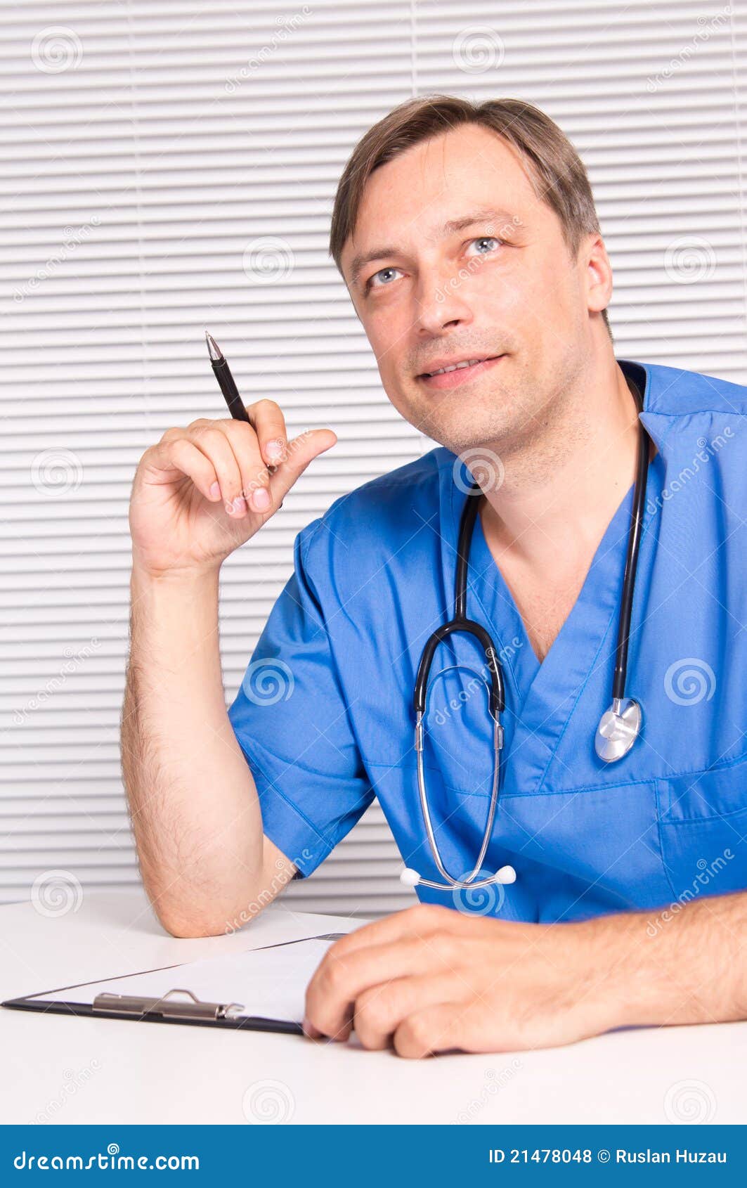 Cute Doctor Wearing Latex Gloves Royalty-Free Stock Image ...