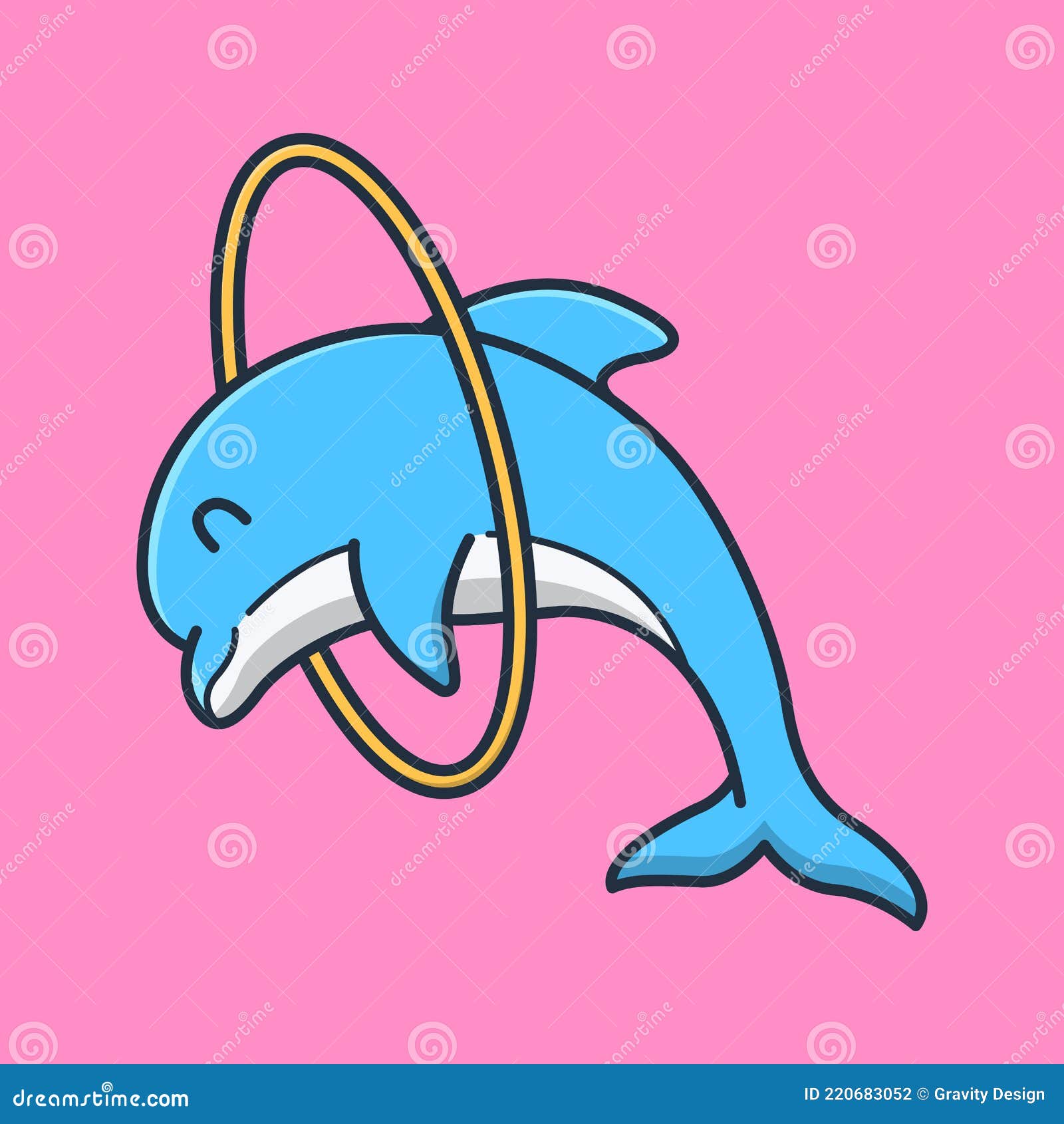 Hula Hoops Vector Illustration | CartoonDealer.com #6358854