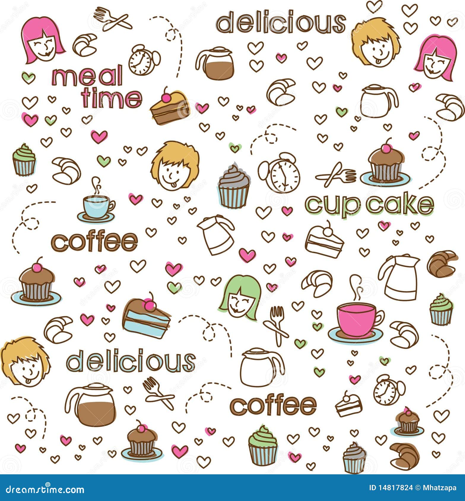 Cute Doodle Stock Images - Image: 14817824