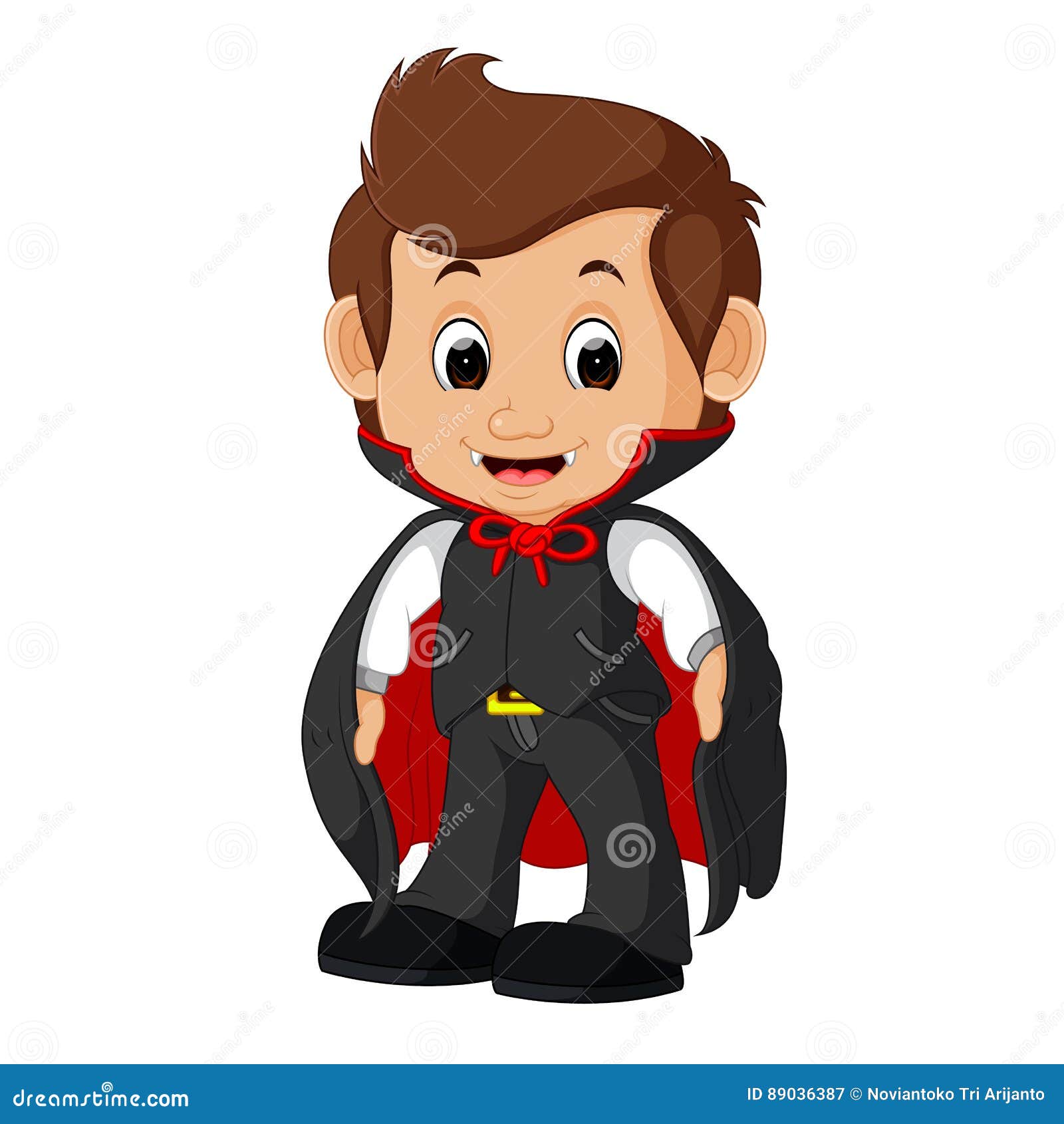 Cute dracula cartoon stock vector. Illustration of horror - 89036387