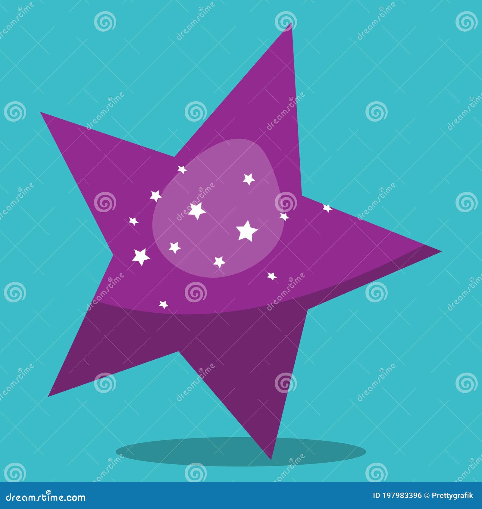 CUTE DRAGONS STAR 09 stock vector. Illustration of vectors - 197983396