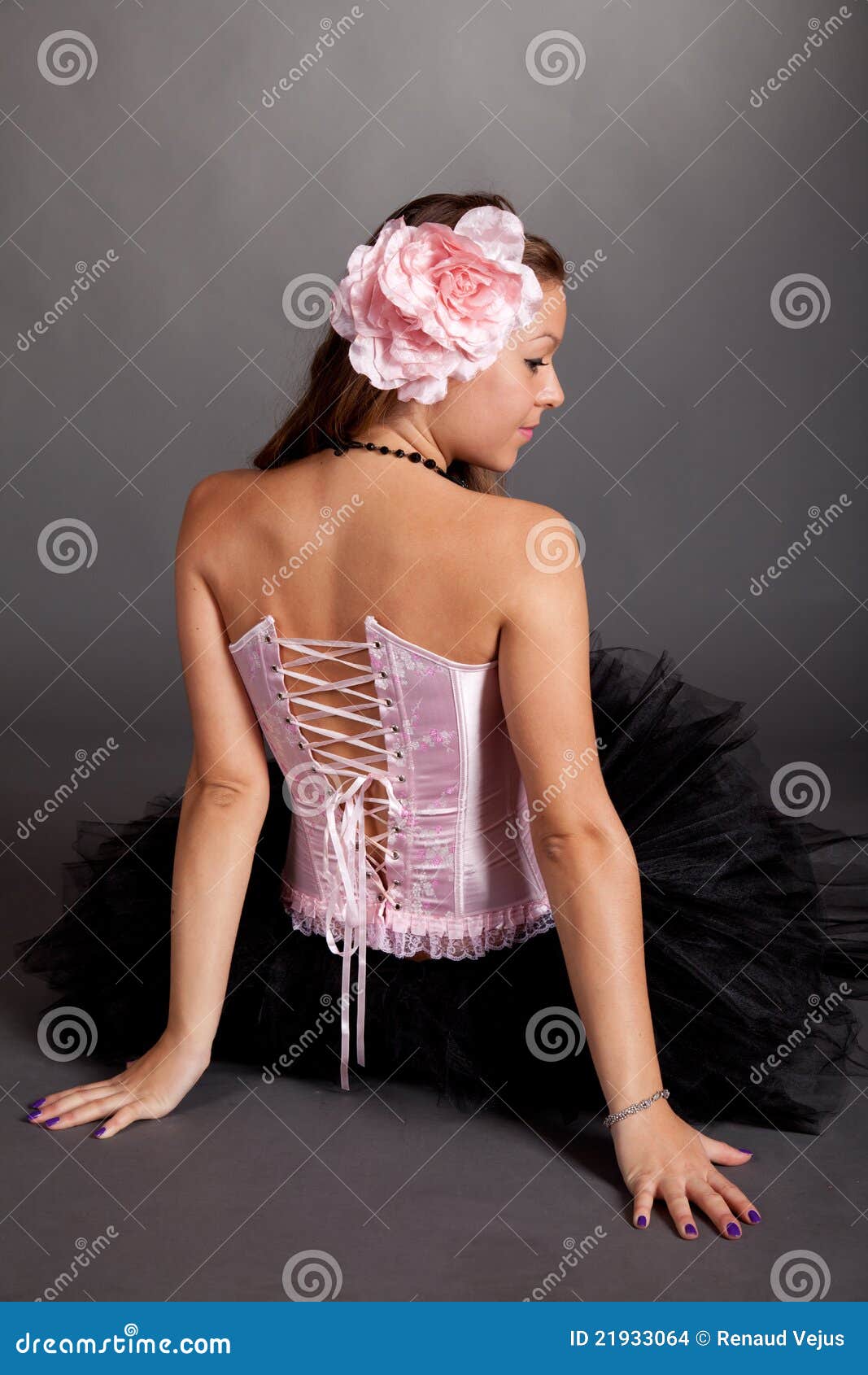 Cute dressed-up girl stock photo. Image of love, pretty - 21933064