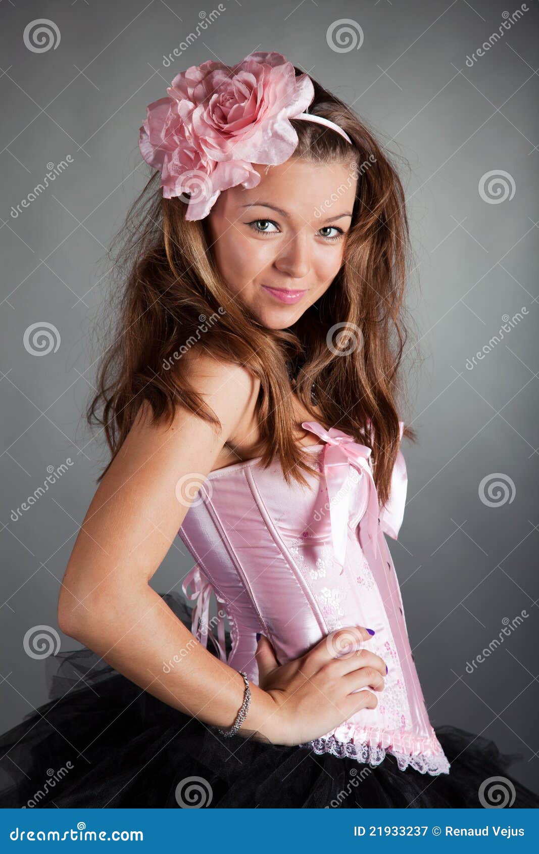 Cute dressed-up girl stock image. Image of club, fresh - 21933237