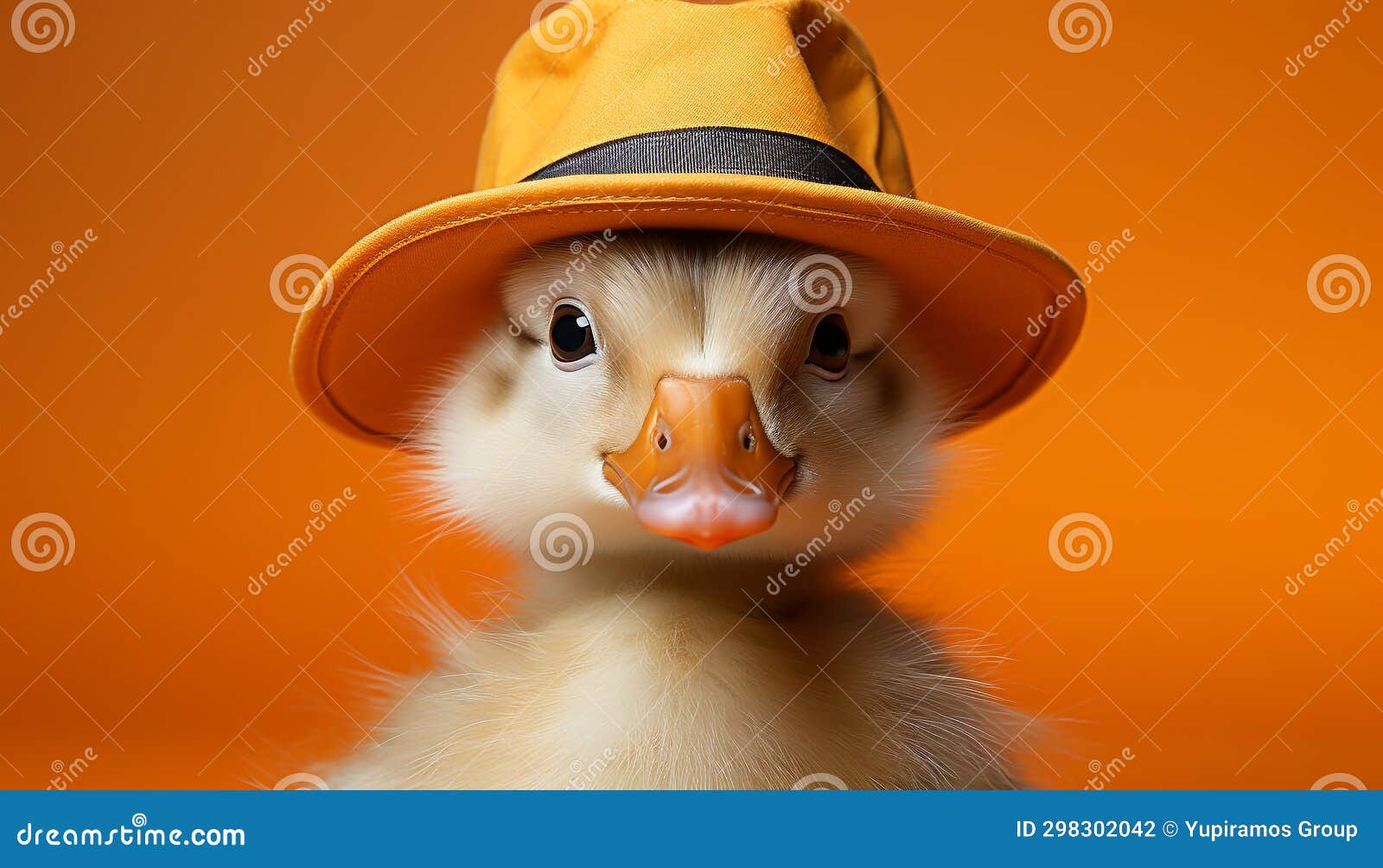 Cute Duckling Looking at Camera, Playful and Full of Innocence ...