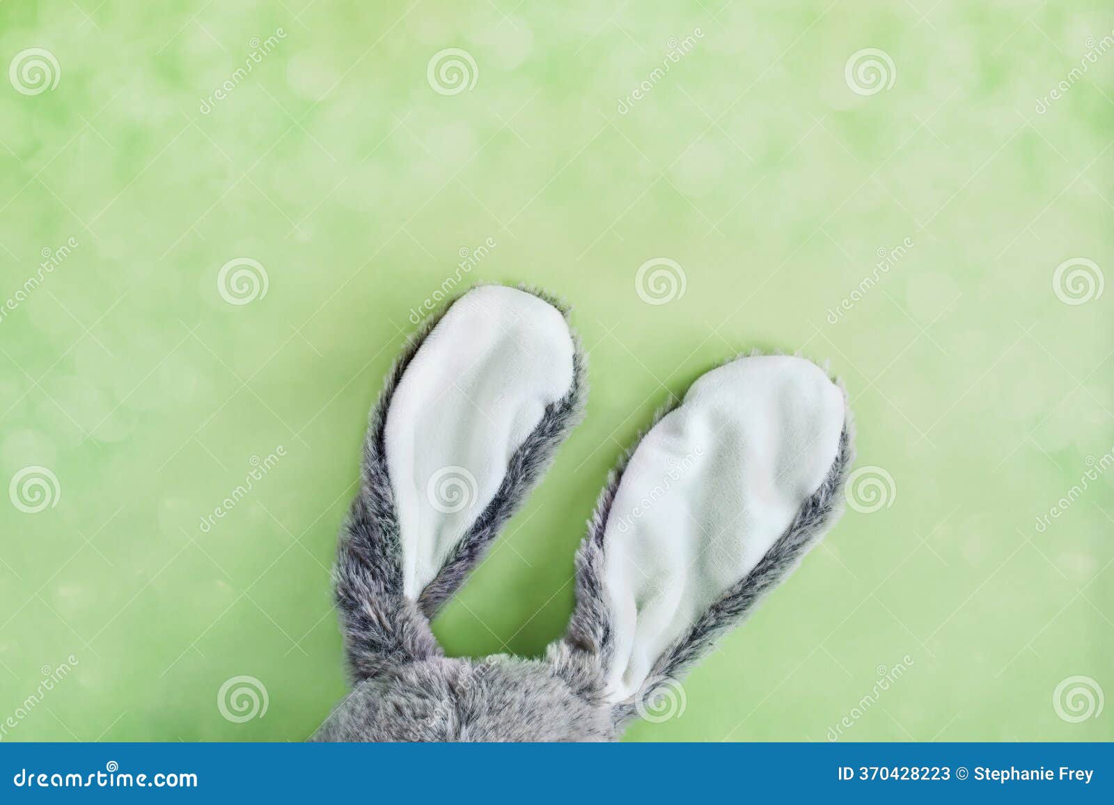 Cute Easter Bunny Or Rabbit With An Alarm Clock, Eggs And Cherry ...