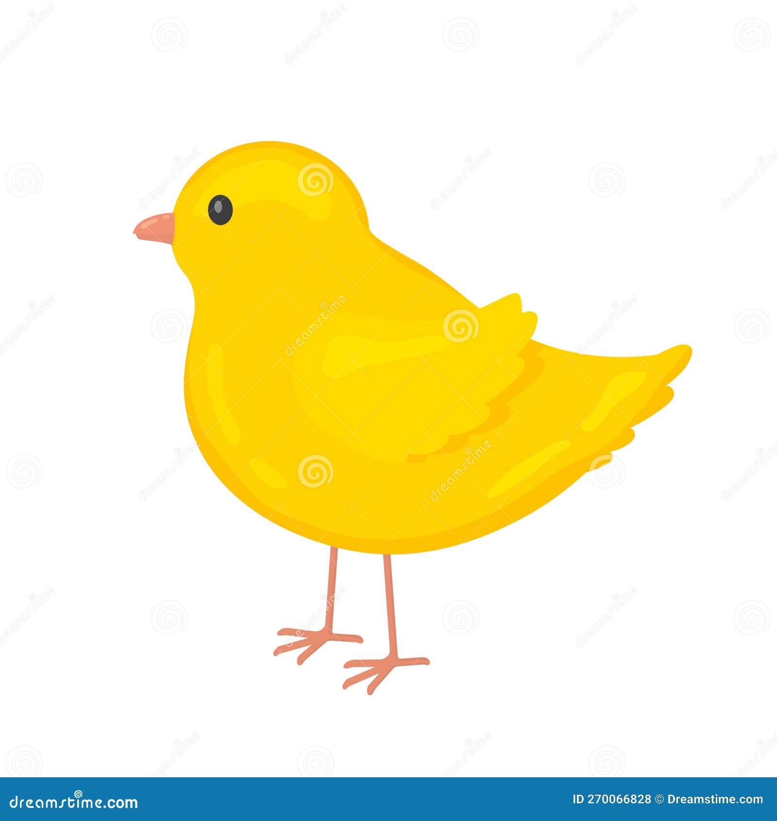 Cute Easter chicken icon stock vector. Illustration of claws - 270066828