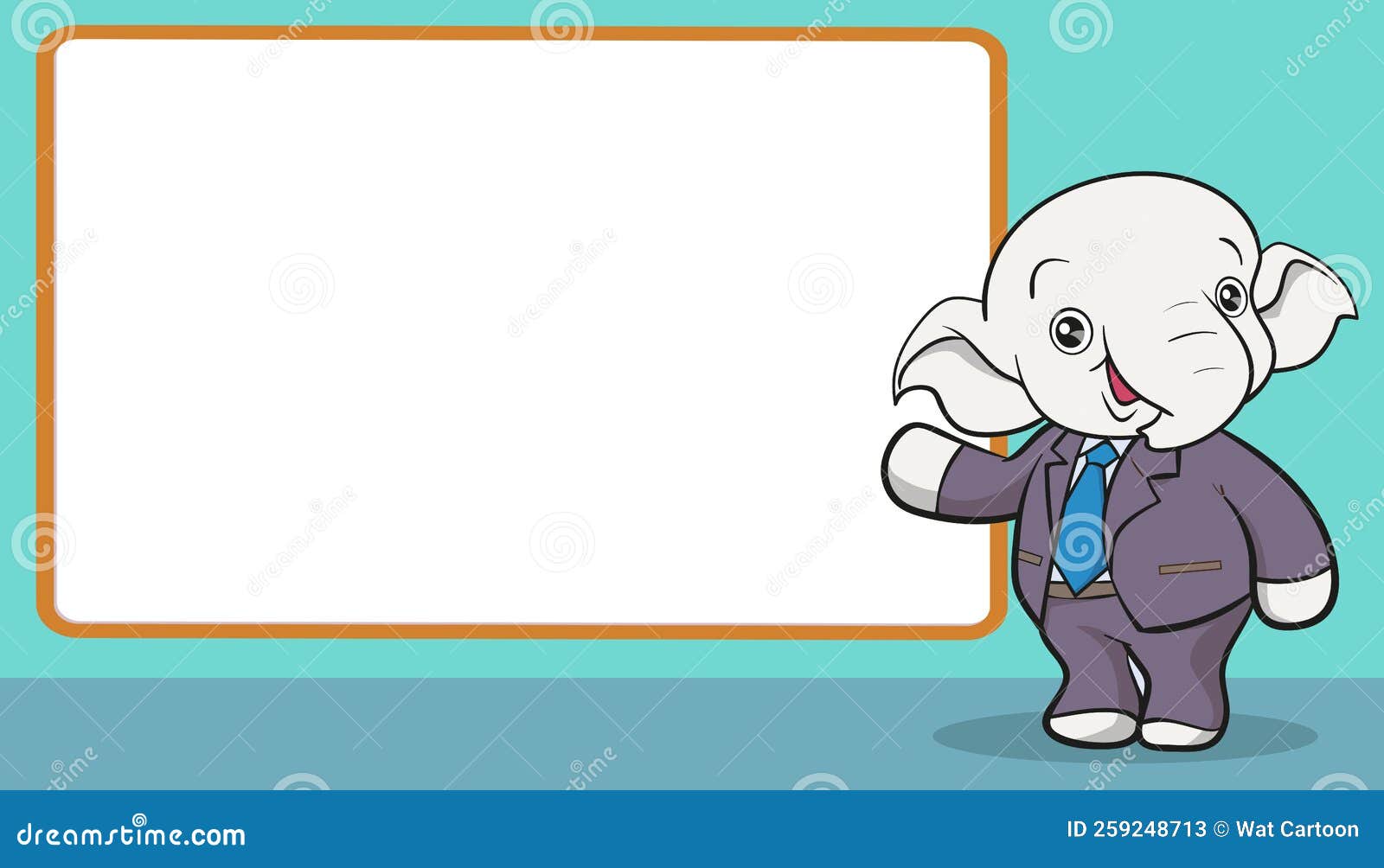 Teacher Mascot Set With Five Poses Cartoon Vector | CartoonDealer.com ...