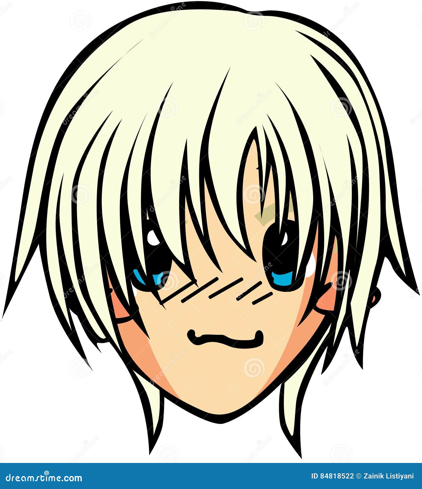 Cute emoticon style stock illustration. Illustration of character ...