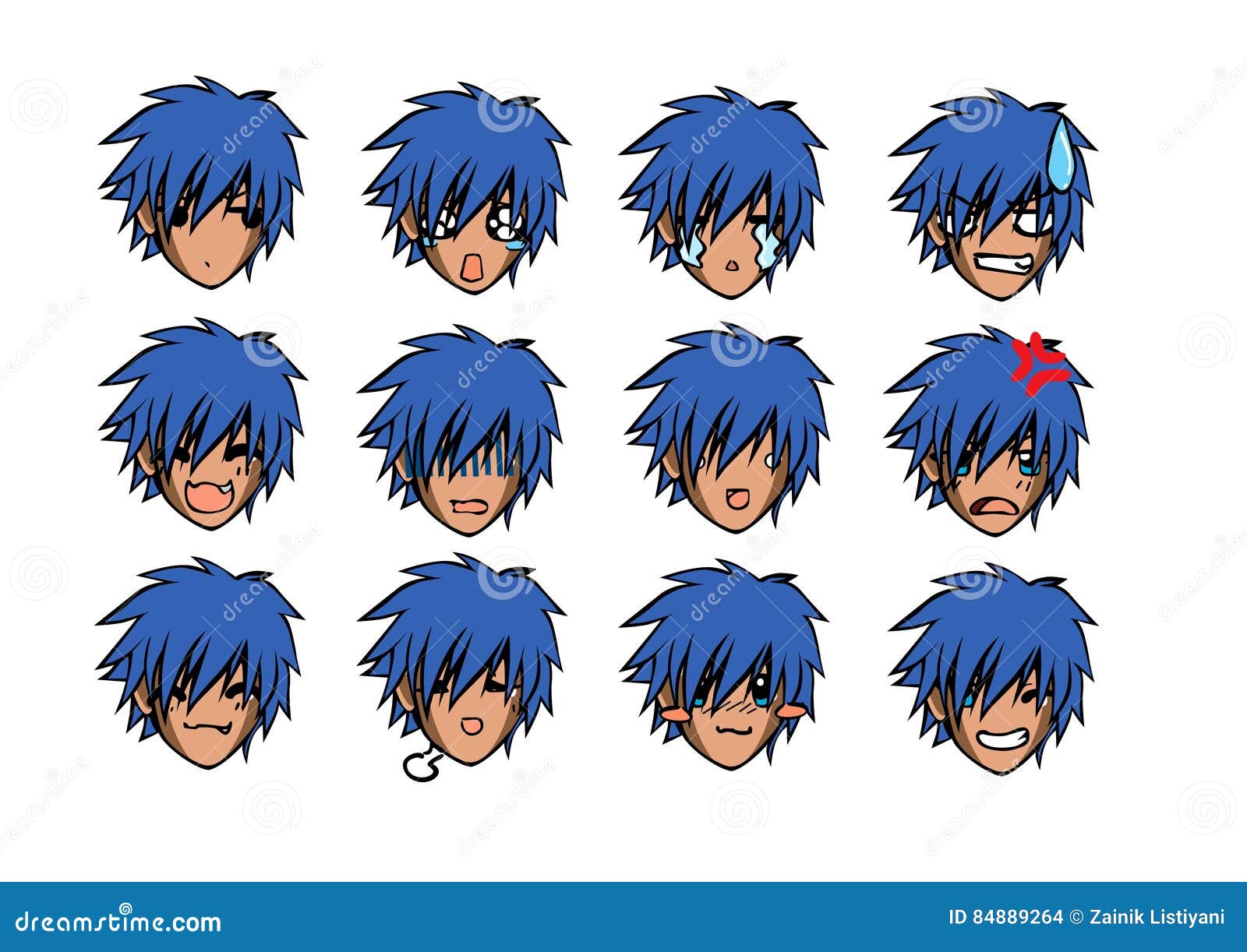 Cute emoticon style stock illustration. Illustration of button - 84889264