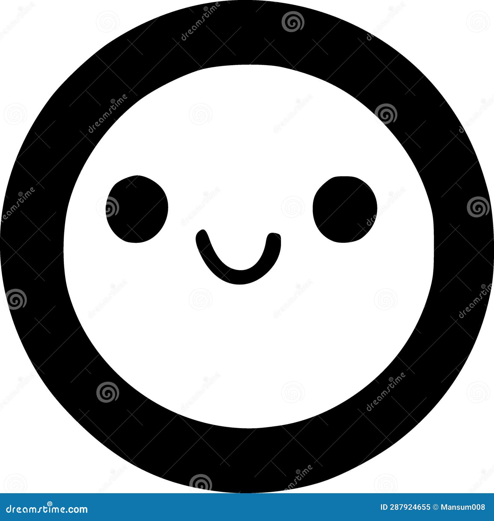 Cute Face Cartoon Emoticons, Illustration Stock Illustration ...