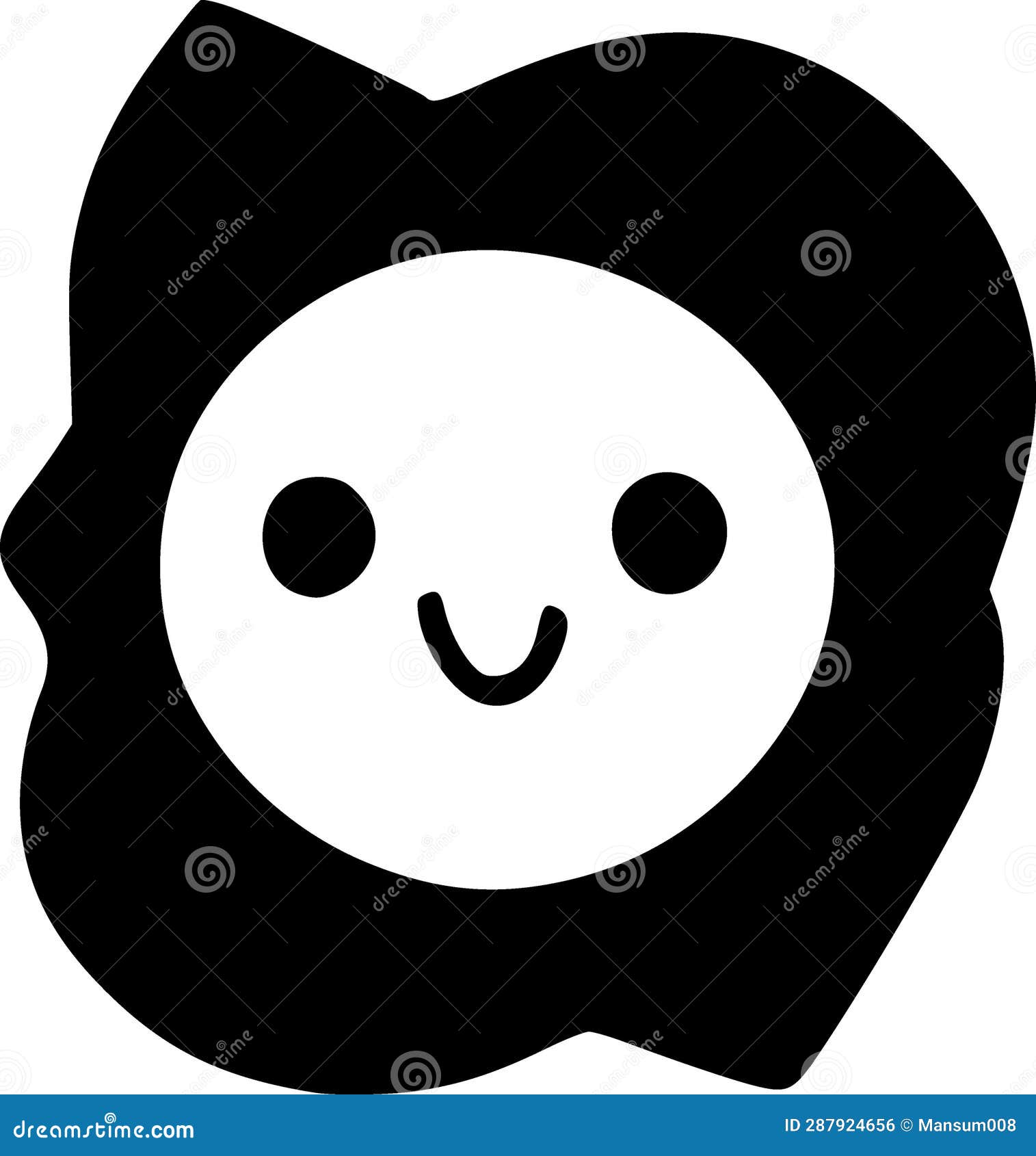 Cute Face Cartoon Emoticons, Illustration Stock Illustration ...