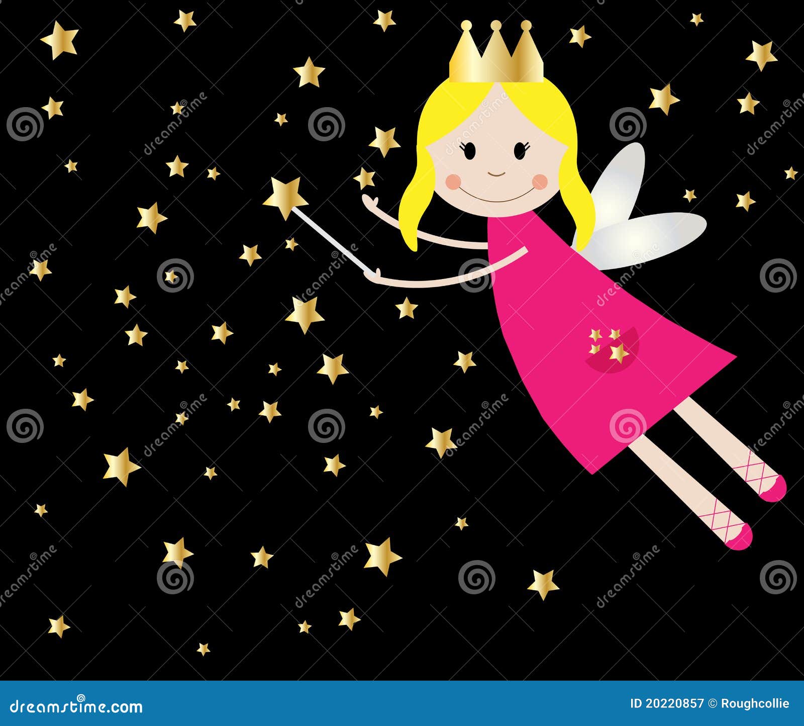 Fairy Princess Board Game Vector Illustration, Cartoon Flat Boardgame ...