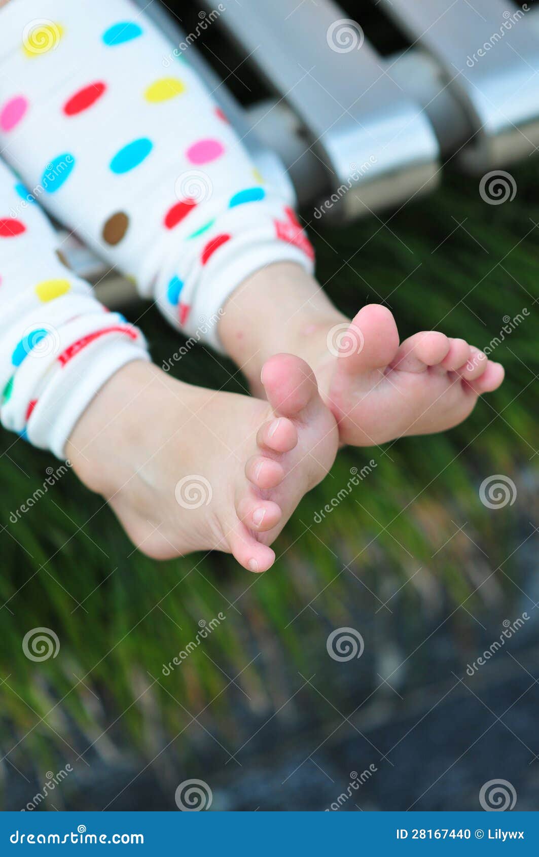 Cute feet stock photo. Image of colorful, foot, park - 28167440
