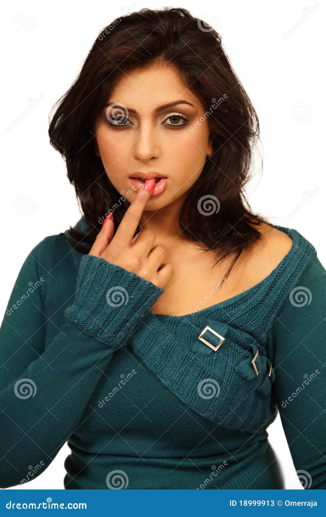 Cute female stock image. Image of desperate, expression - 18999913