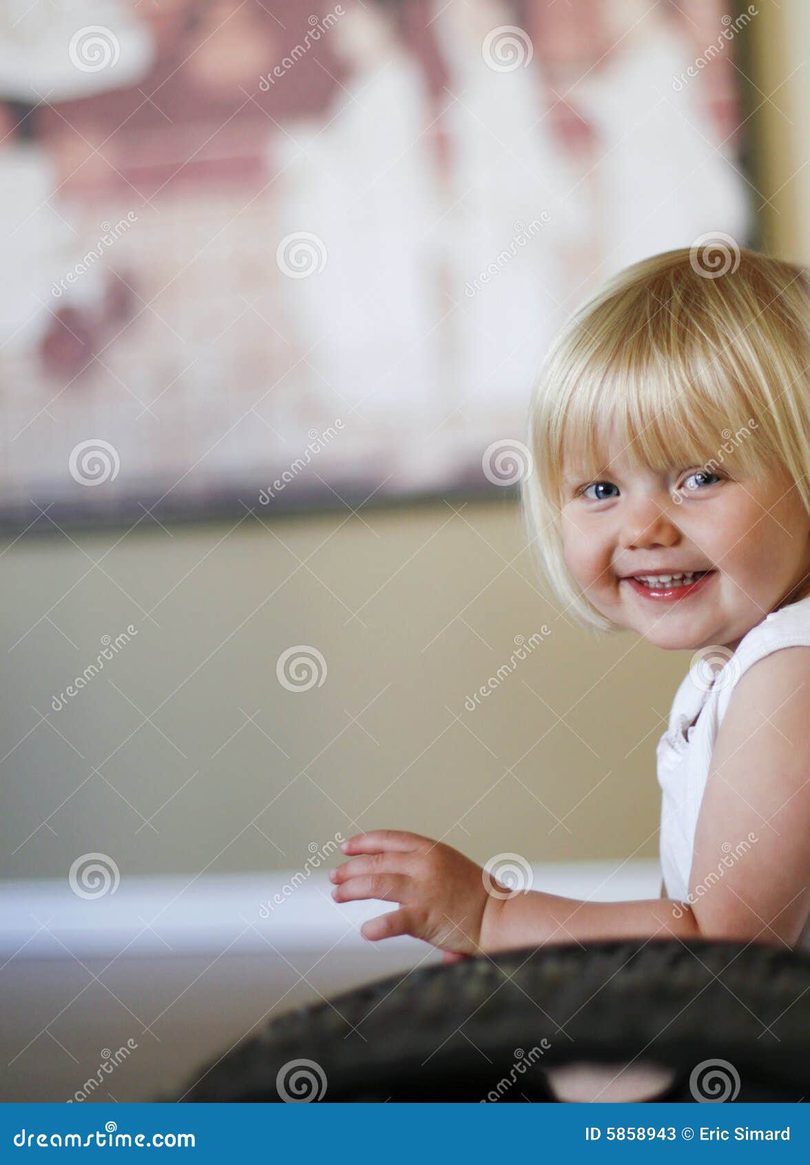 Cute Female Child stock image. Image of view, face, caucasian - 5858943