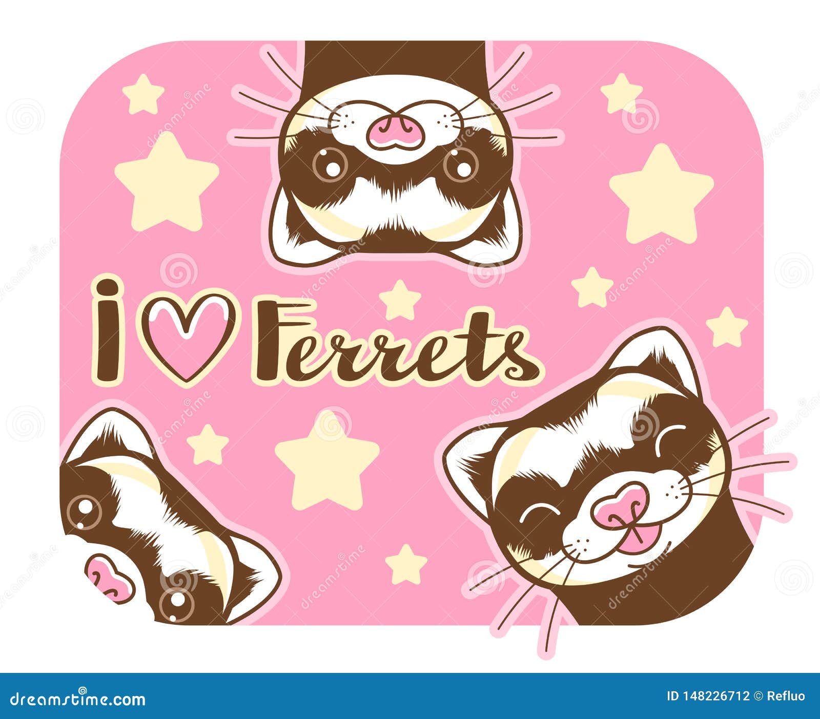 Ferrets Cartoons, Illustrations & Vector Stock Images - 111 Pictures to ...