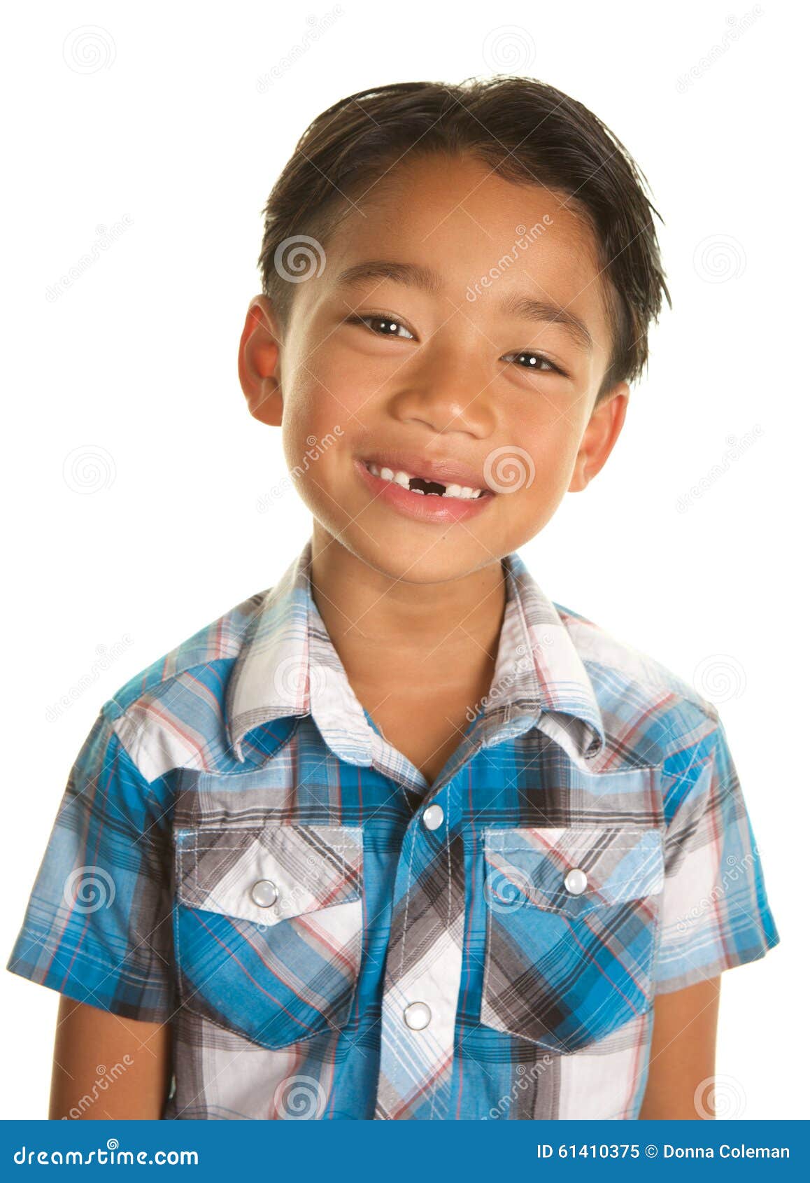 Cute Filipino Boy On White Background And Excited Expression Royalty ...