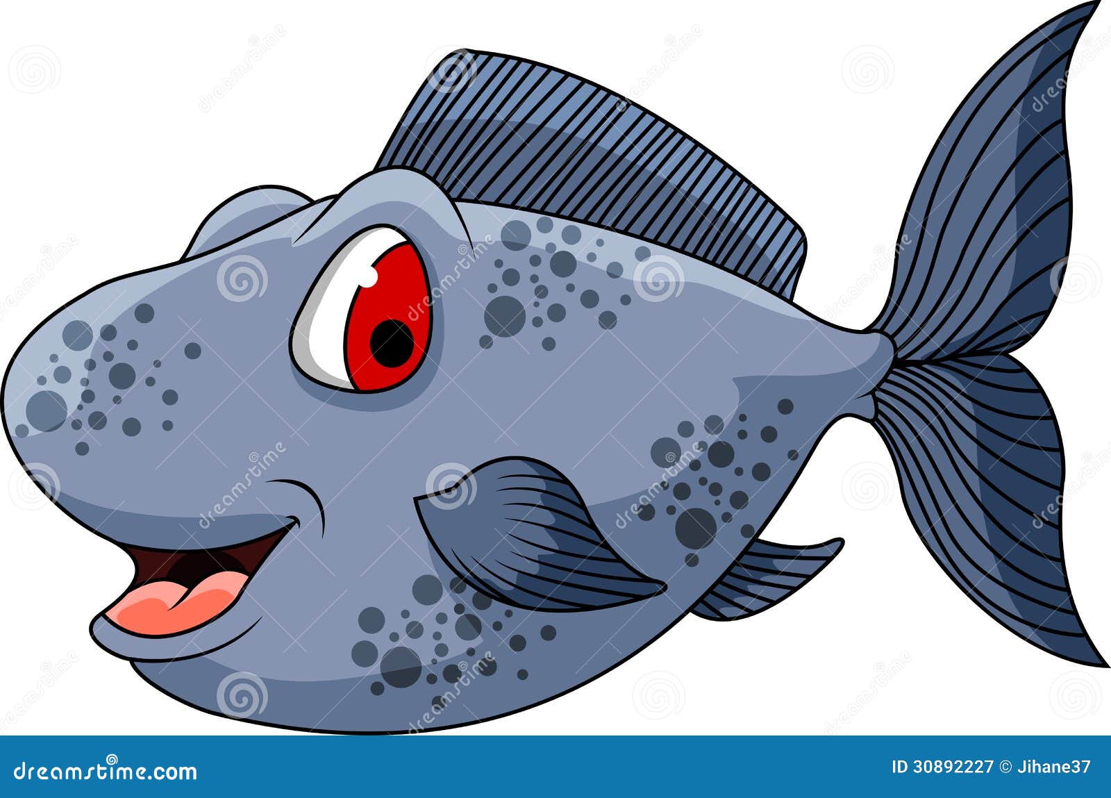 Cute Fish Cartoon For You Design Royalty Free Stock Photography - Image ...