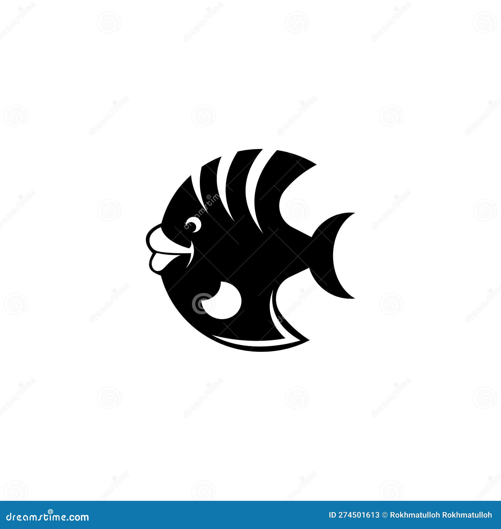 Cute Fish Icon Clip-art Design Vector Illustration Stock Illustration ...