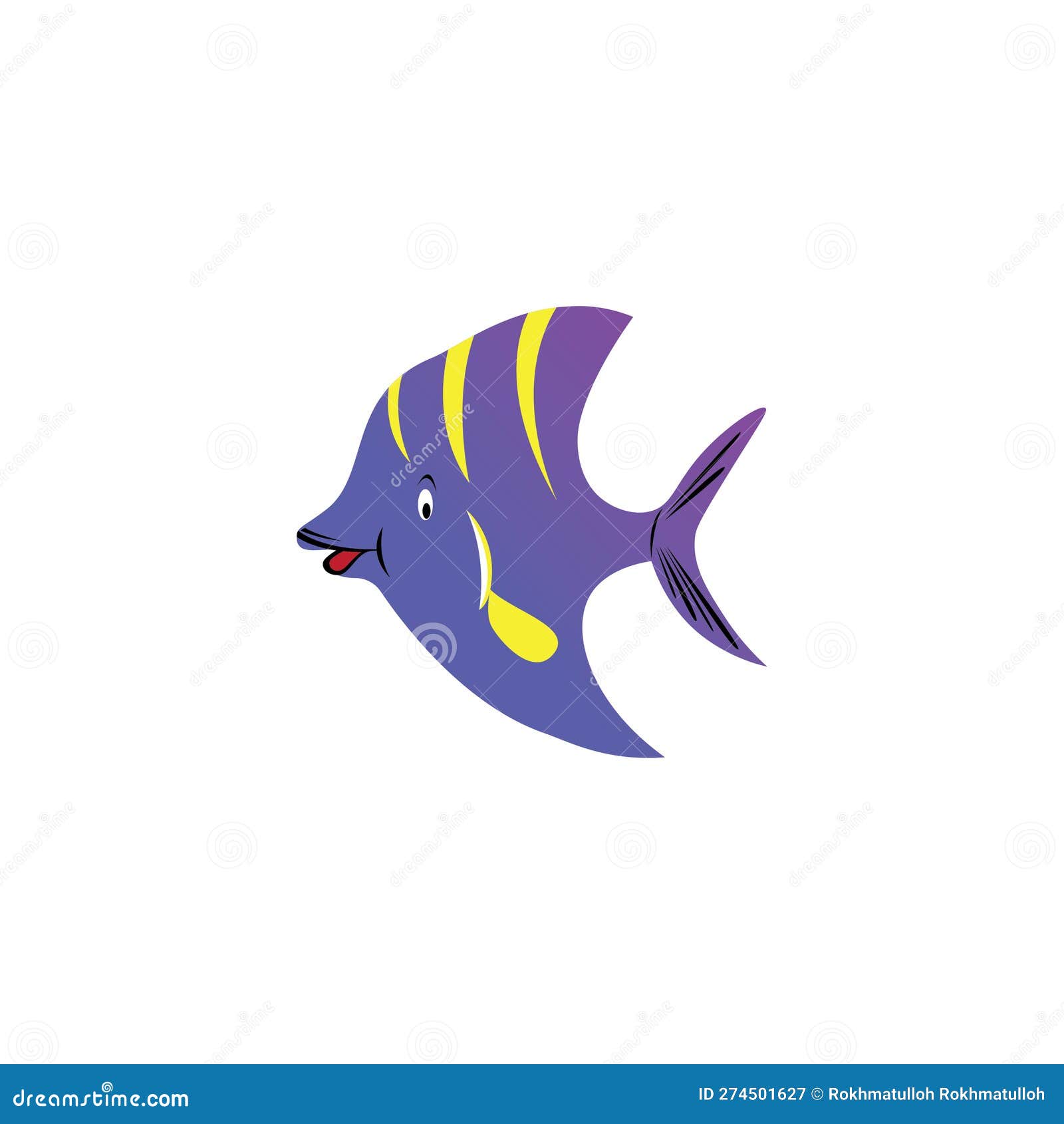Cute Fish Icon Clip-art Design Vector Illustration Stock Illustration ...