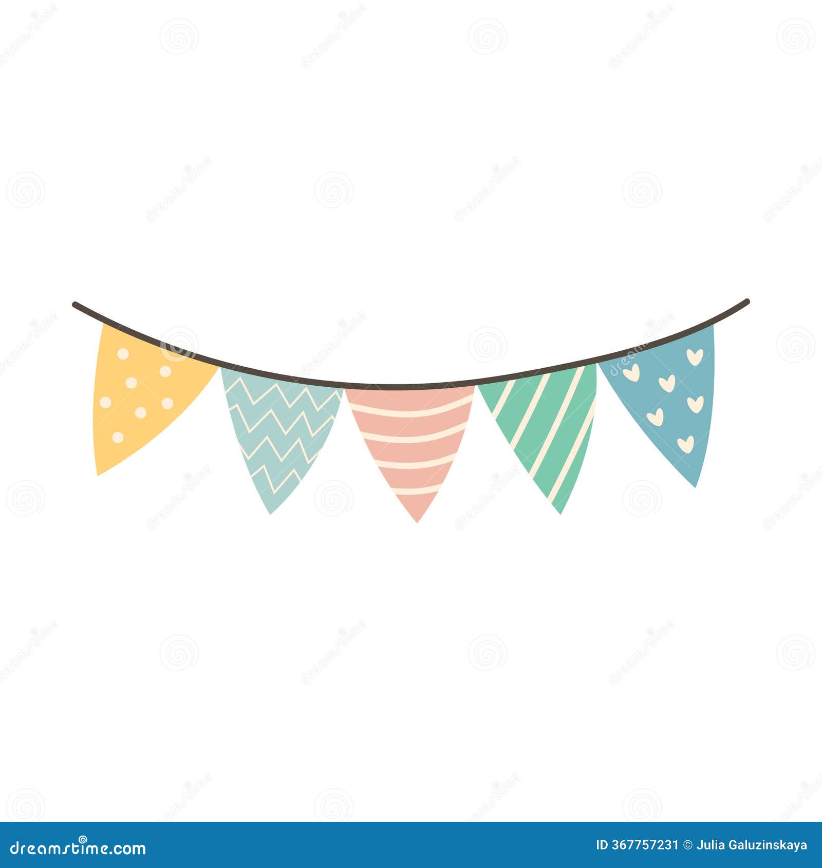 3D Cute Flag Sticker Of Austria On White Background. Royalty-Free Stock ...