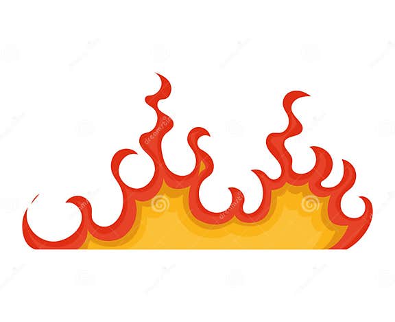Cute flame design stock vector. Illustration of fiery - 253318643