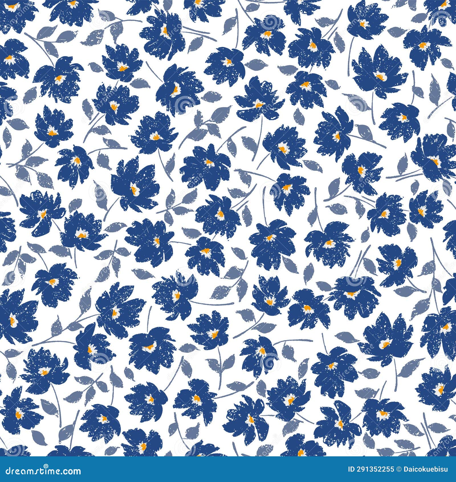 Cute Floral Pattern Perfect for Textile Design, Stock Vector ...