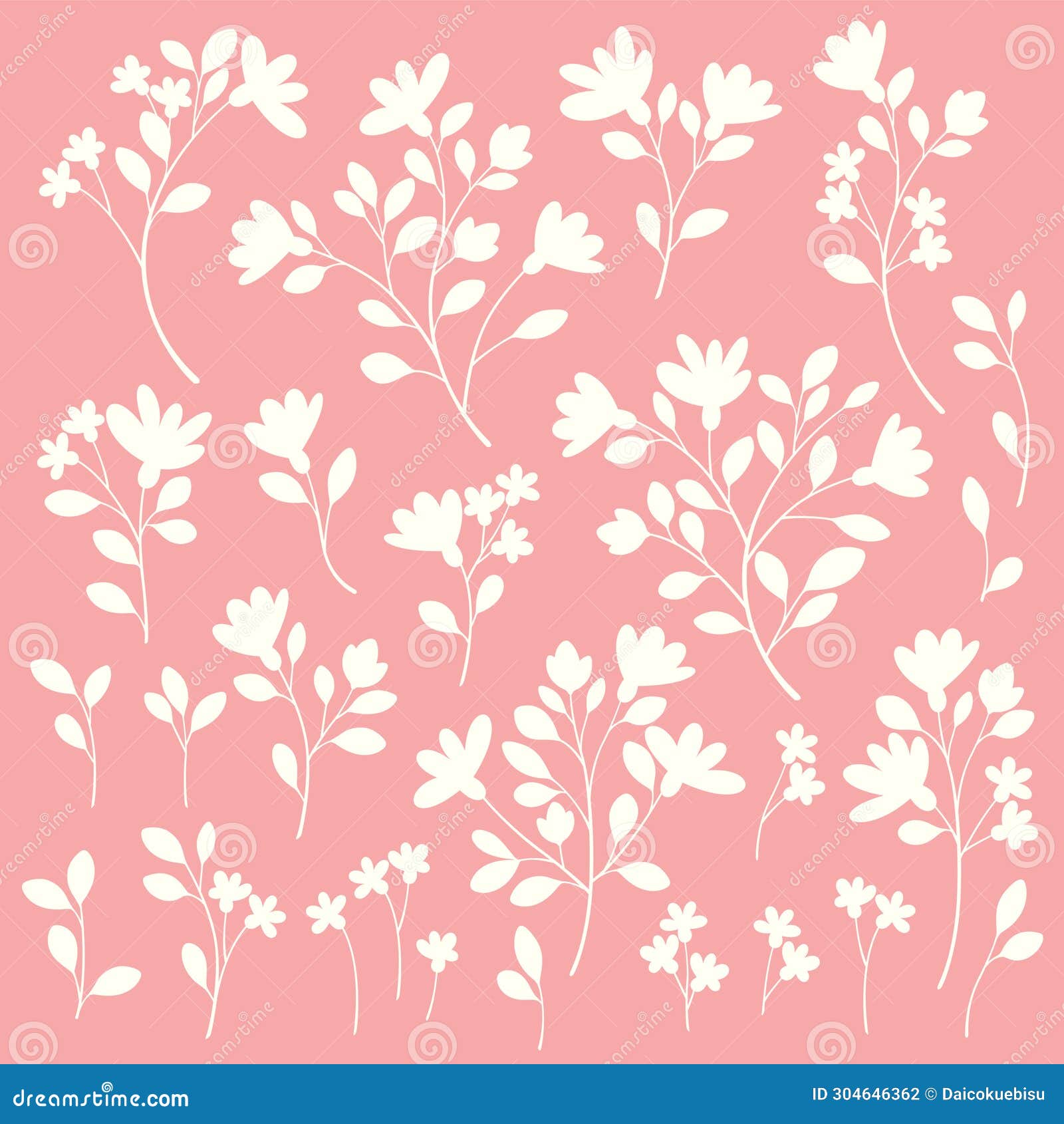 Cute Floral Pattern Perfect for Textile Design, Stock Illustration ...
