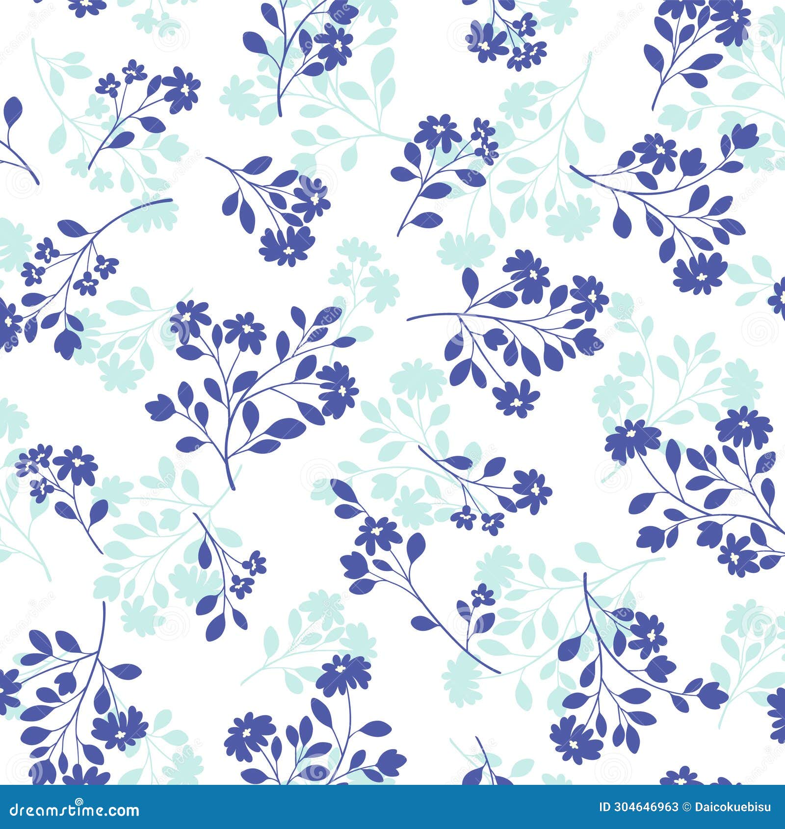 Cute Flower Pattern Suitable for Textile Pattern, Stock Vector ...