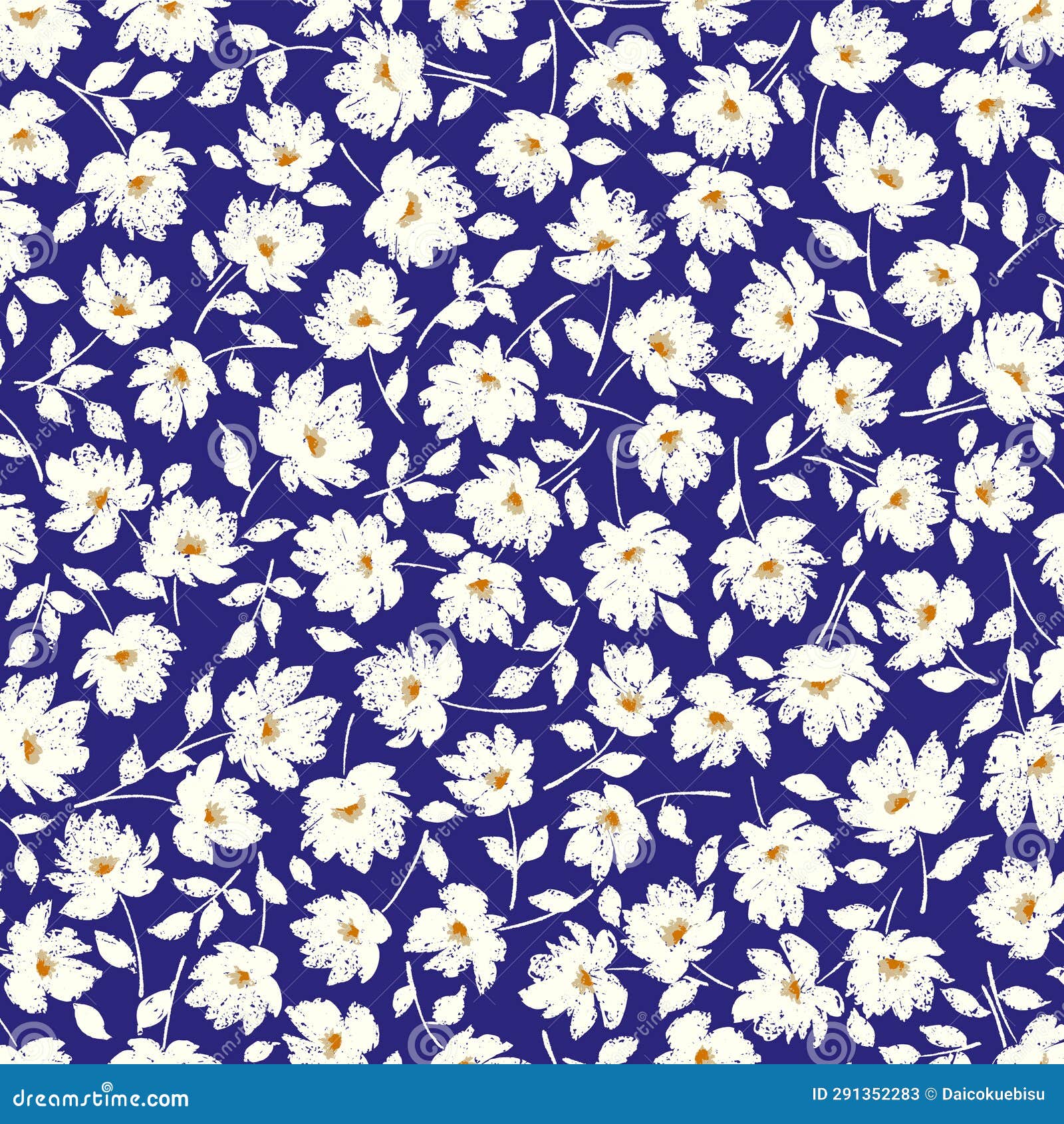 Cute Floral Pattern Perfect for Textile Design, Stock Vector ...