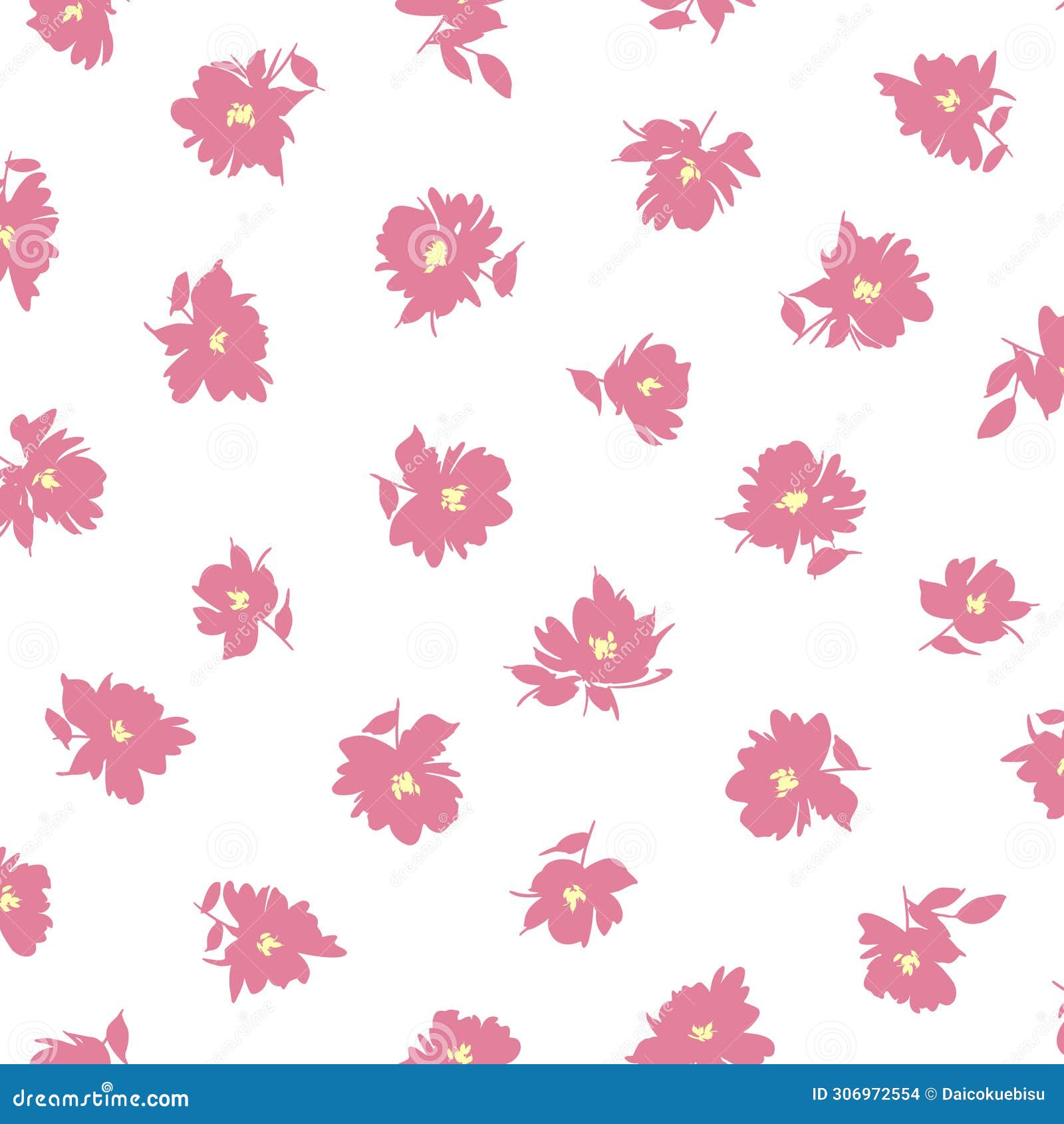 Cute Floral Pattern Perfect for Textile Design, Stock Vector ...