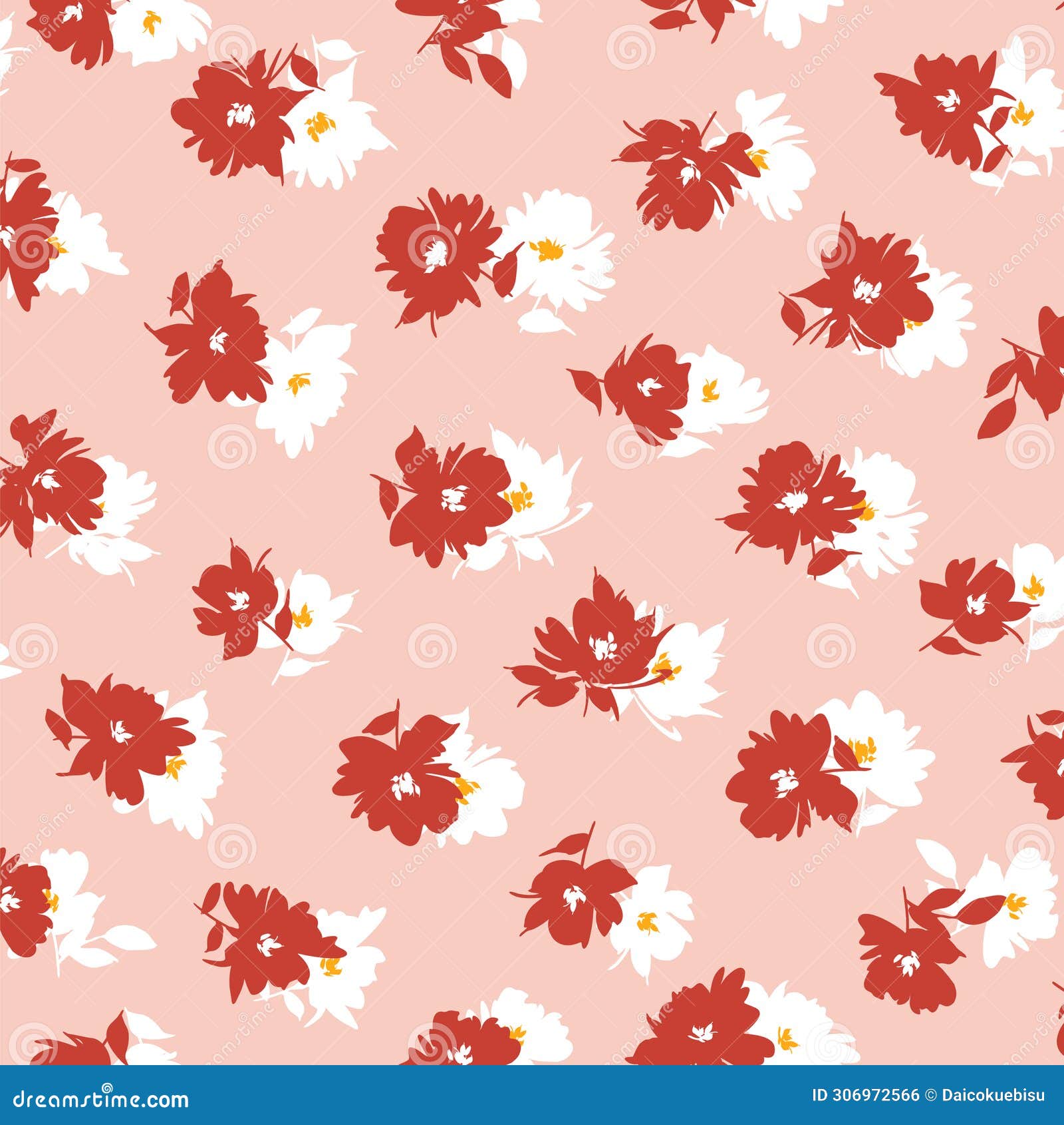 Cute Floral Pattern Perfect for Textile Design, Stock Vector ...