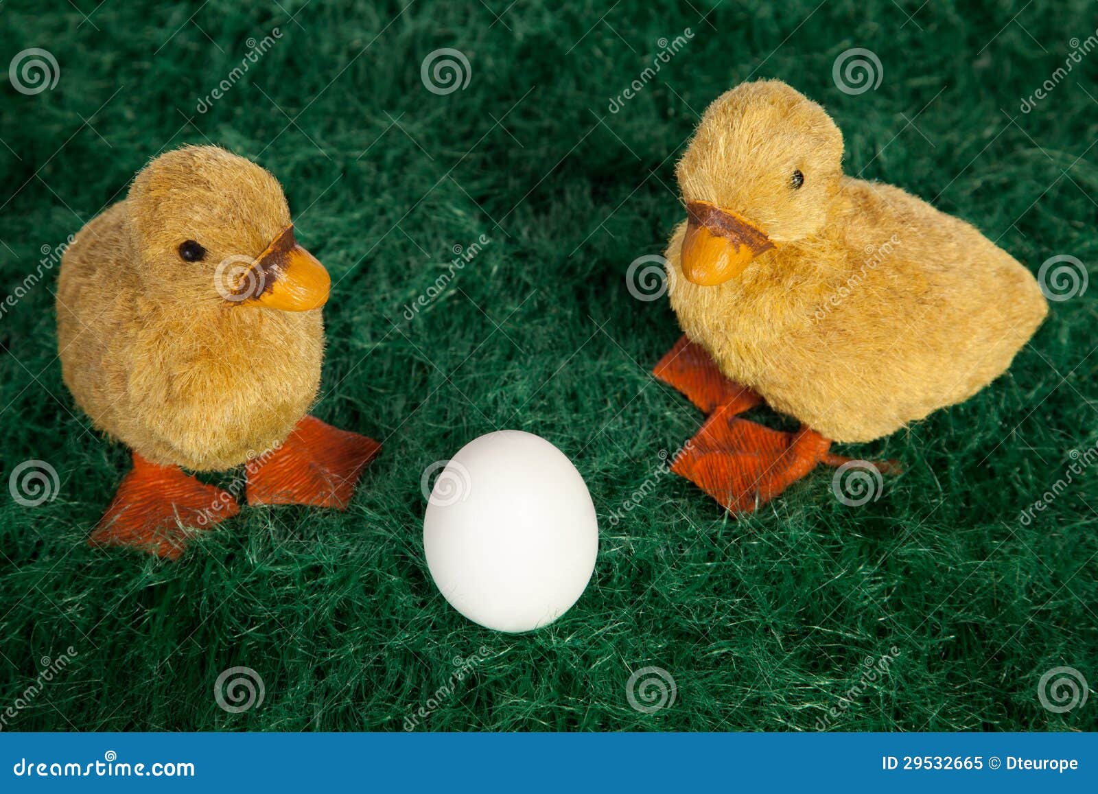 Cute Fluffy Easter Ducklings Stock Image - Image of high, festival ...