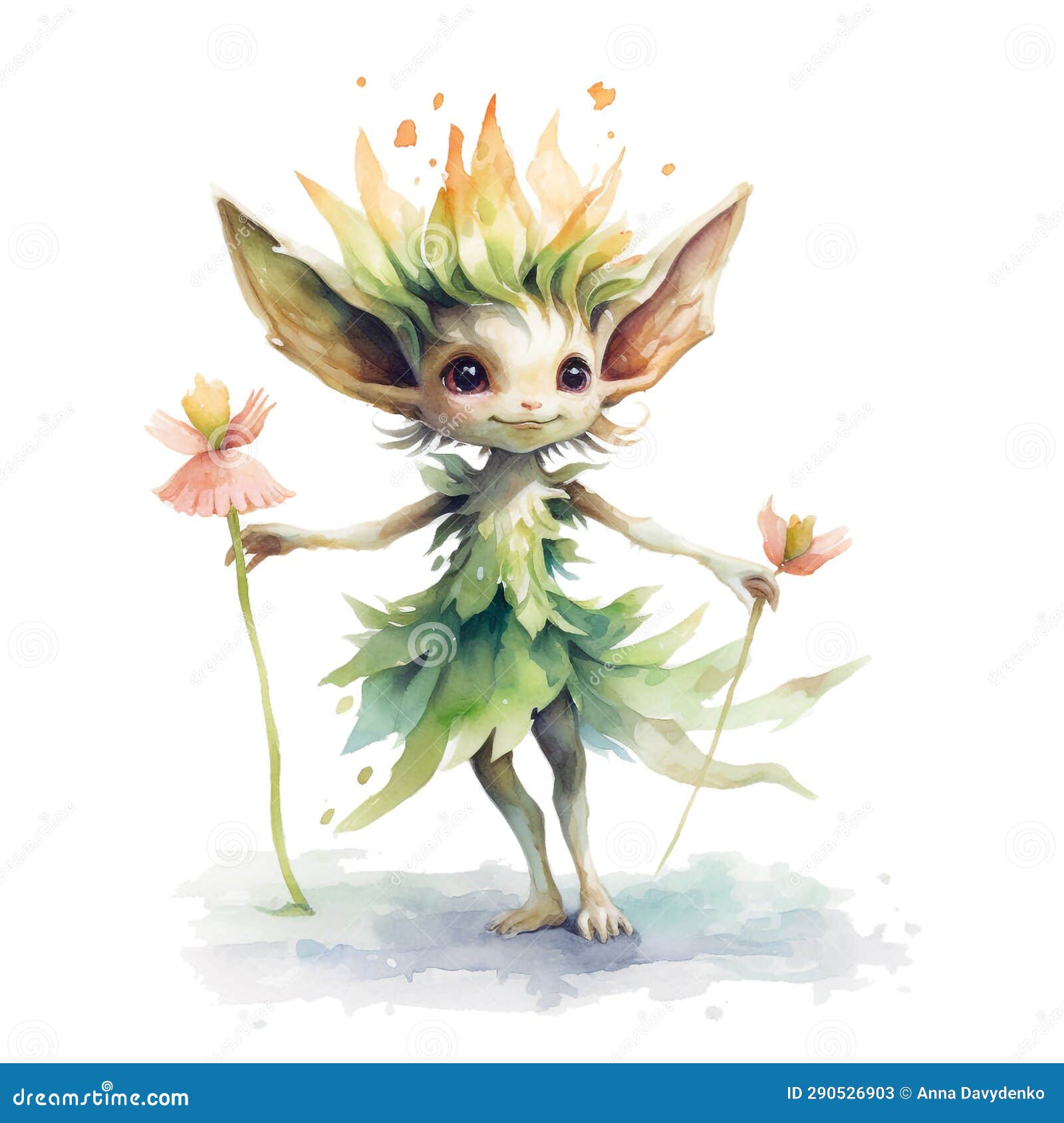 Elf, Fairy, Pixie, Pixies Stock Image | CartoonDealer.com #105456205