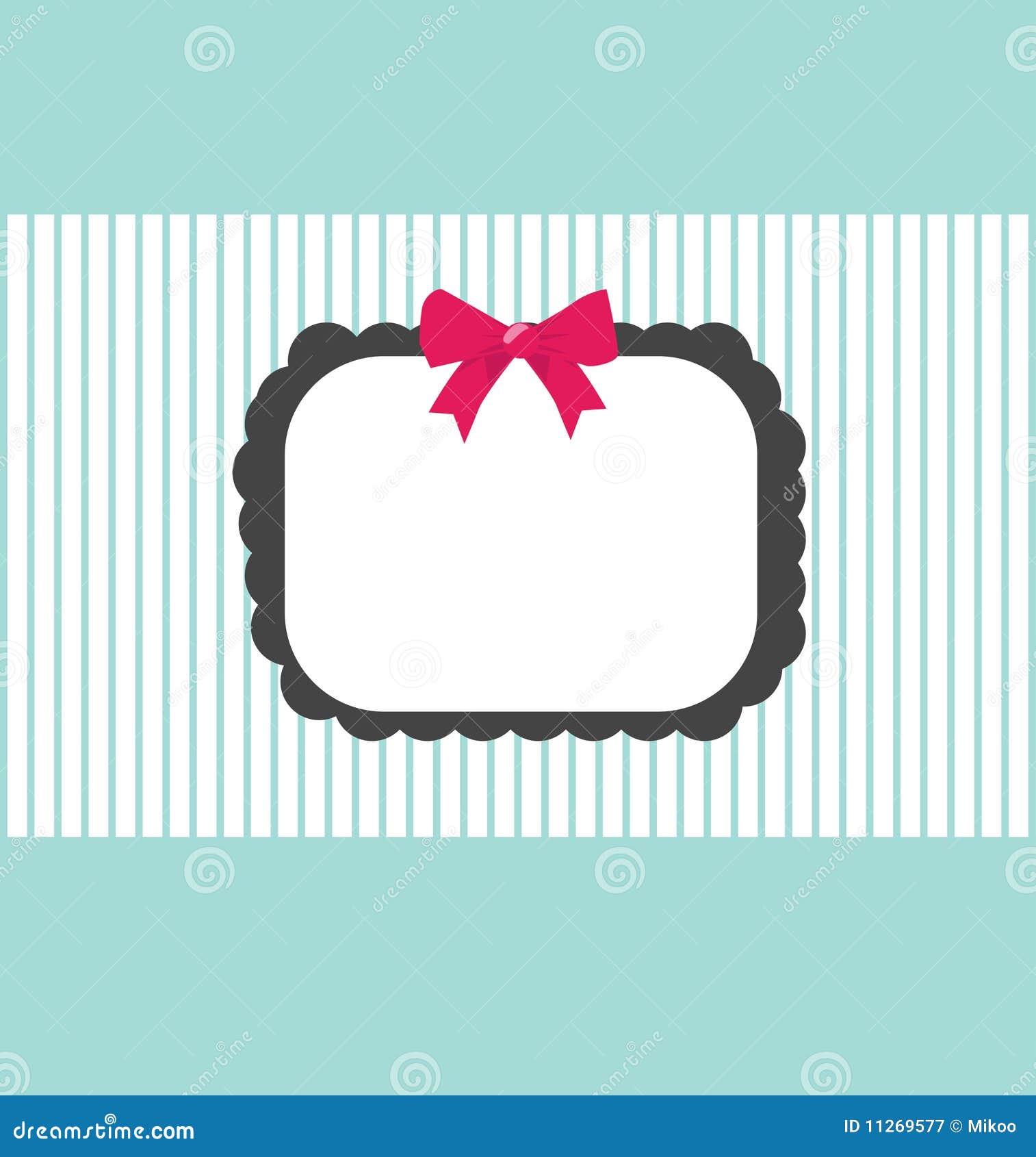 Cute frame stock vector. Illustration of blue, colourful - 11269577