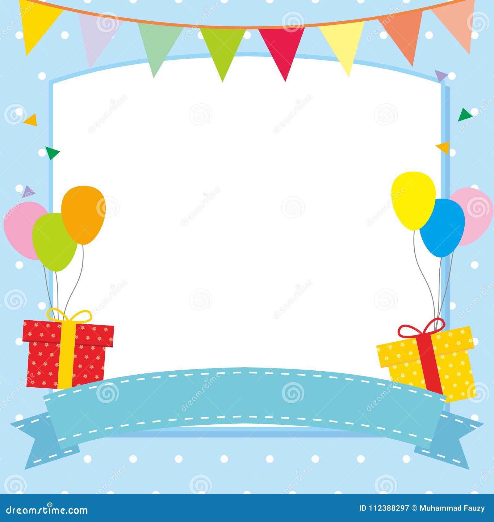 Cute Frame / Border with Ornament Stock Vector - Illustration of pink ...