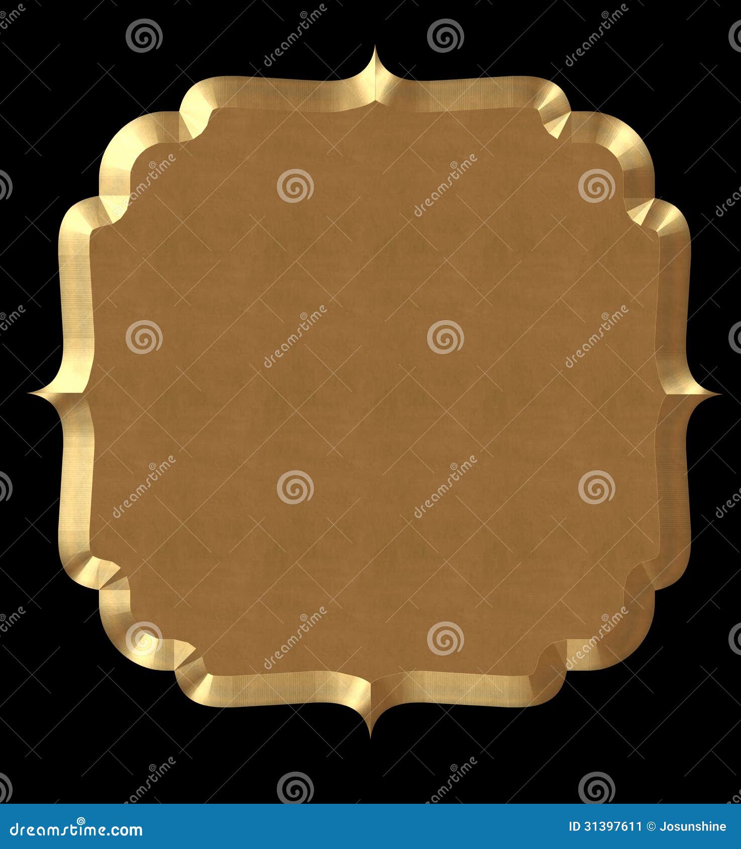 Wavy Gold Fabric In Da Influenced Design. Generative AI Stock Image ...