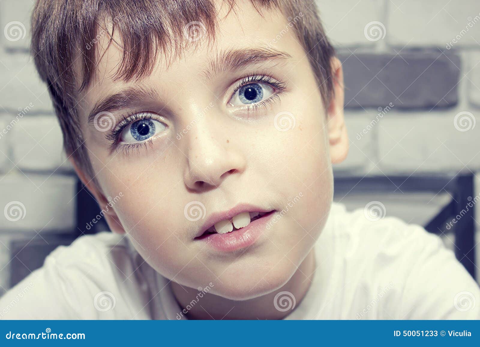 Cute freckle faced boy stock image. Image of modern, teen - 50051233
